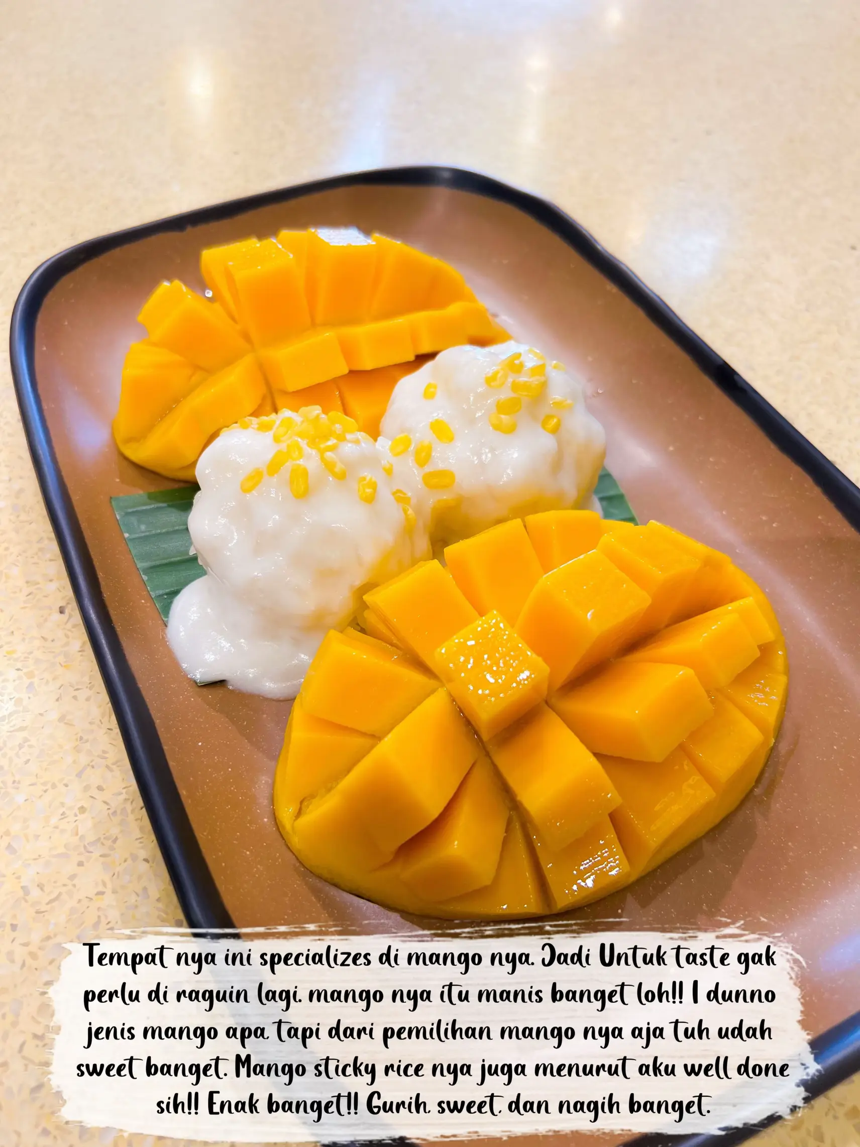 BEST MANGO STICKY RICE IN BANGKOK | Galeri disiarkan oleh gabriella ...