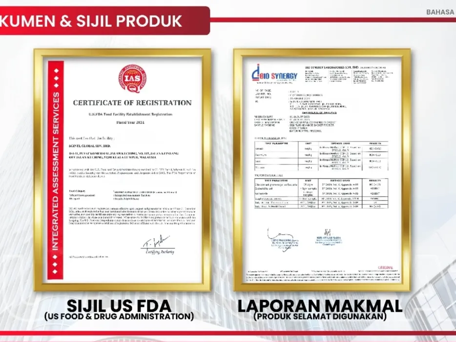 SG9PLUS Advance Triple Stemcell the Best product | Galeri disiarkan ...