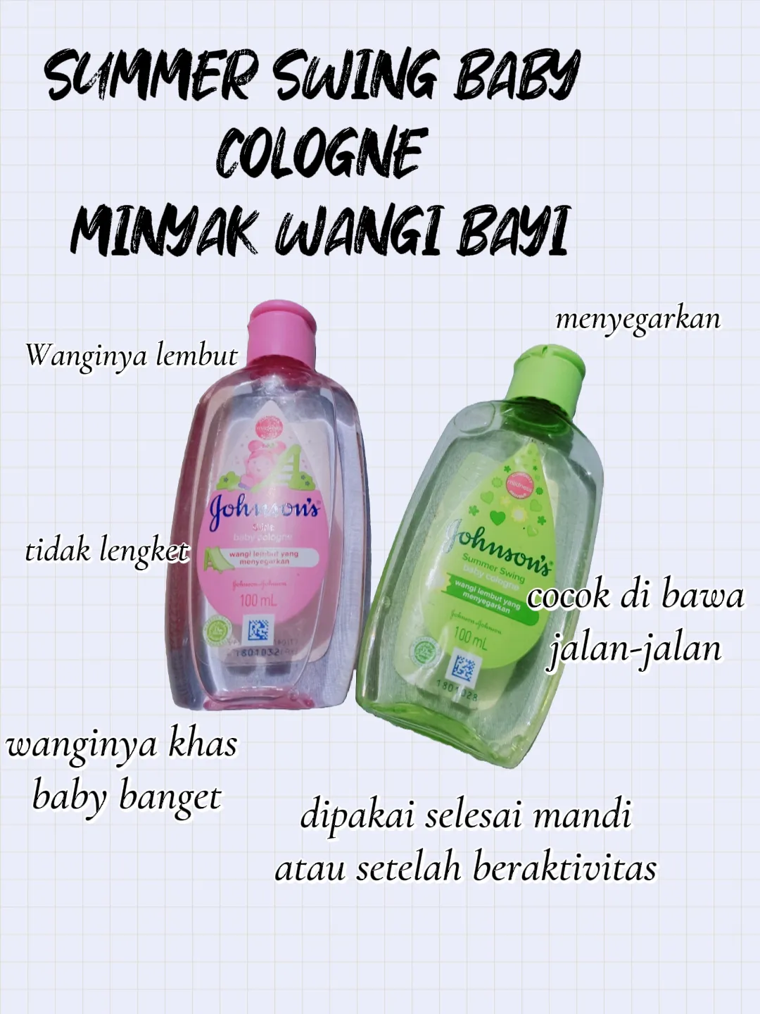 SUMMER SWING BABY COLOGNEMINYAK WANGI BAYI | Galeri diposting oleh itarista | Lemon8