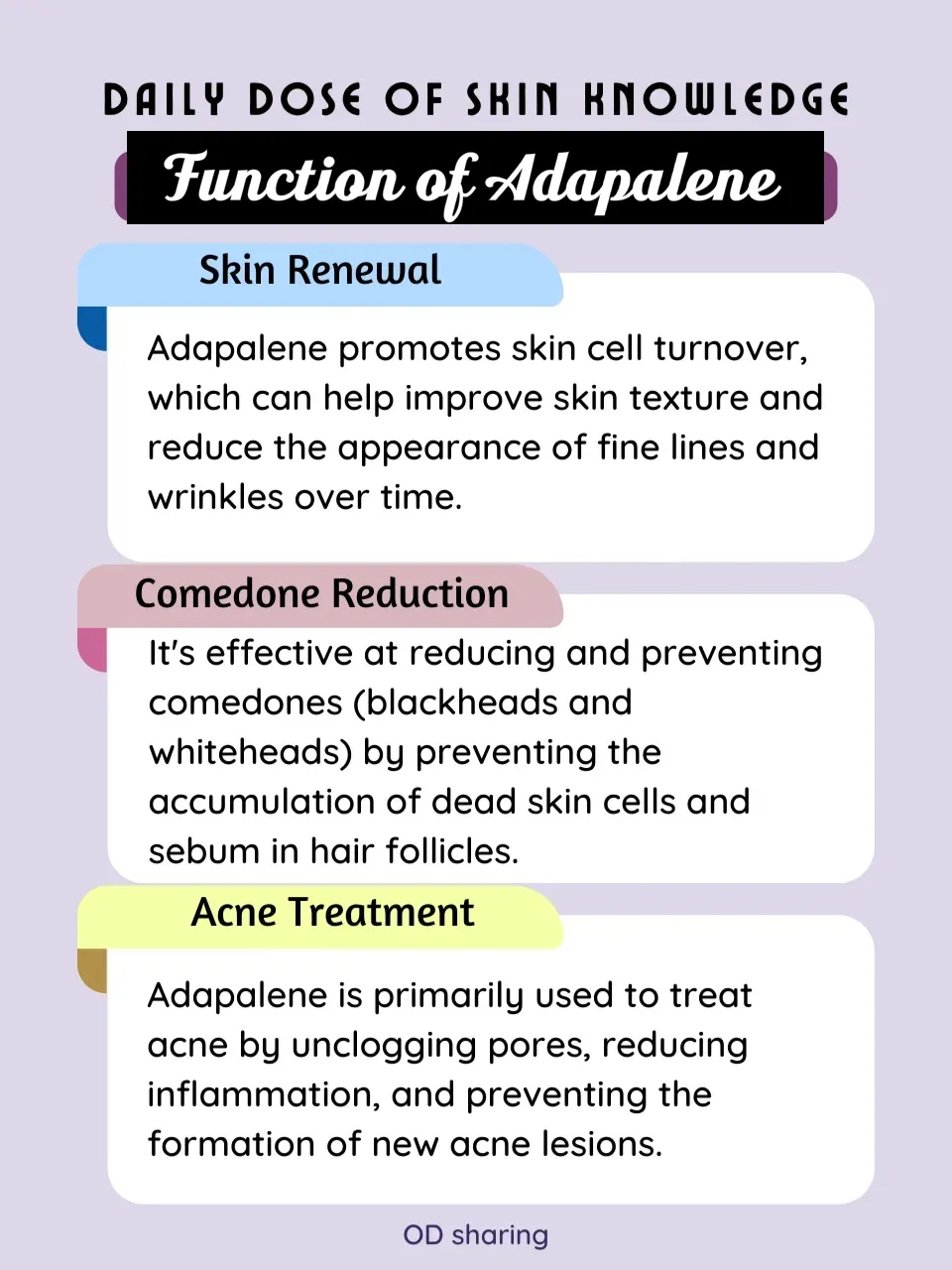 Adapalene | Acne, Blackhead, Whitehead, Wrinkles | Galeri disiarkan oleh Once Dictionary | Lemon8