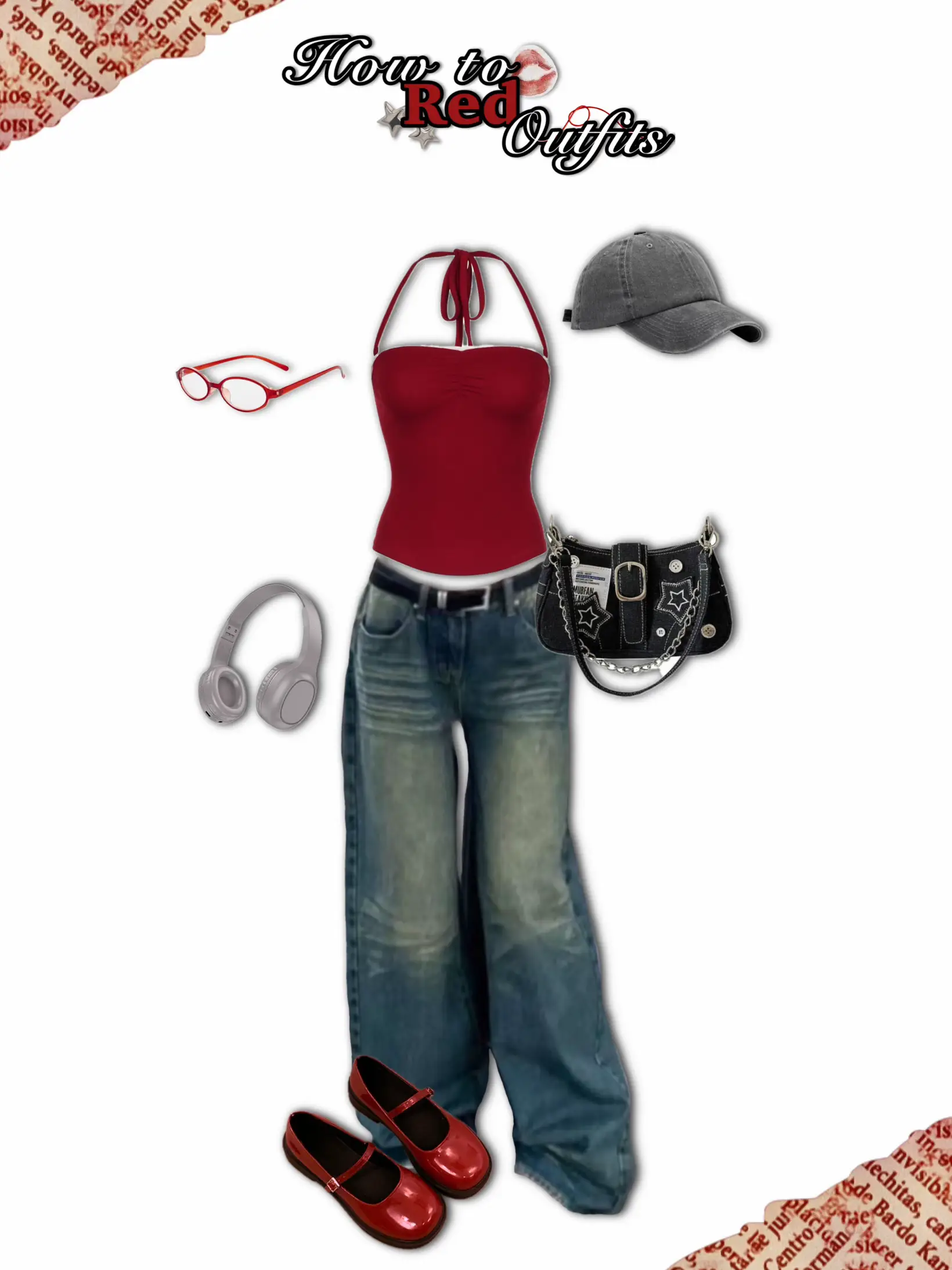° ⋆How to Red Outfits .ೃ࿔* 💋 | แกลเลอรีที่โพสต์โดย tjkn ദ്ദി | Lemon8