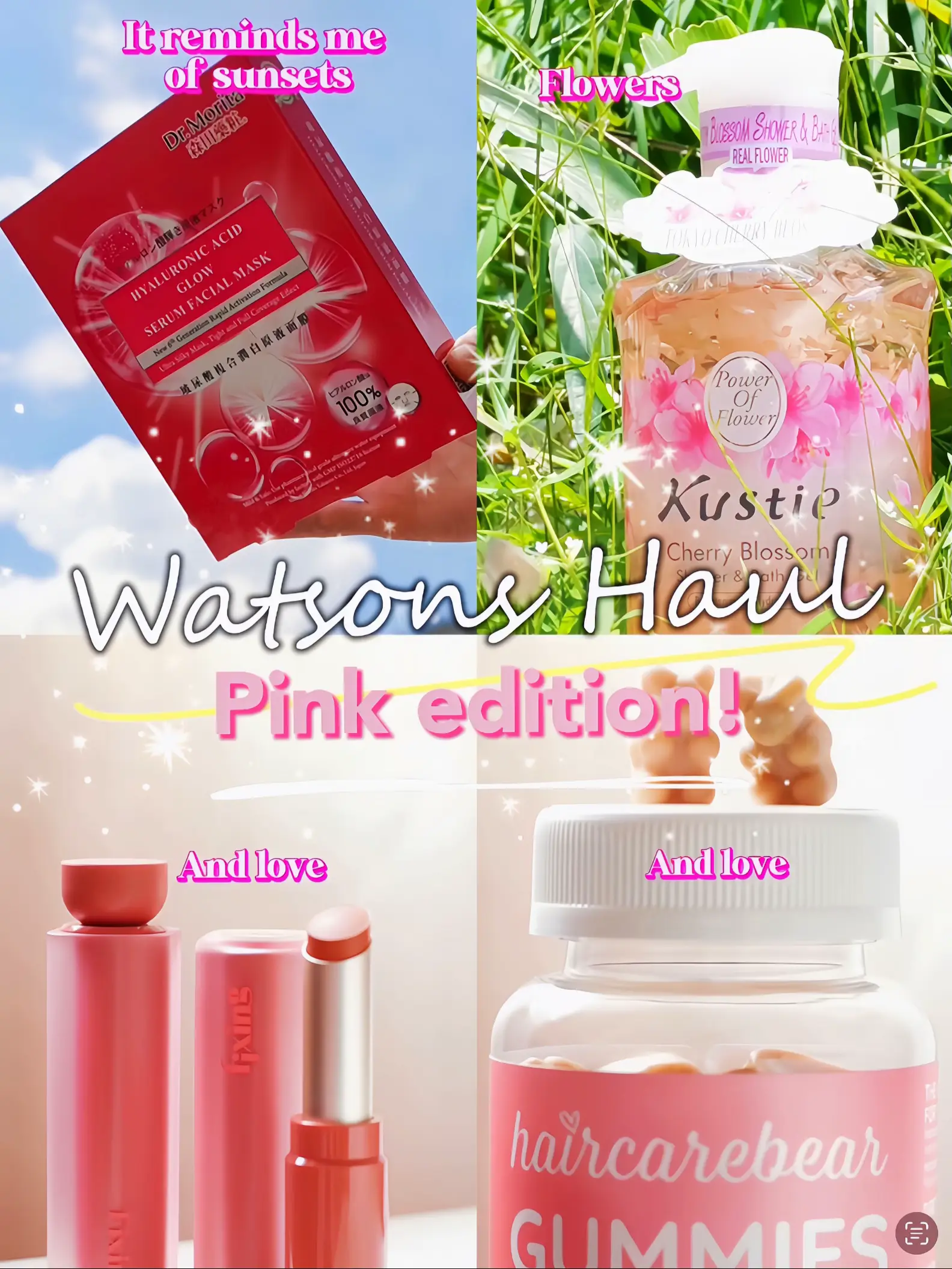 Watsons Haul | Pink Edition! 💗🌷🎀 | Video diterbitkan oleh Watsons MY ...