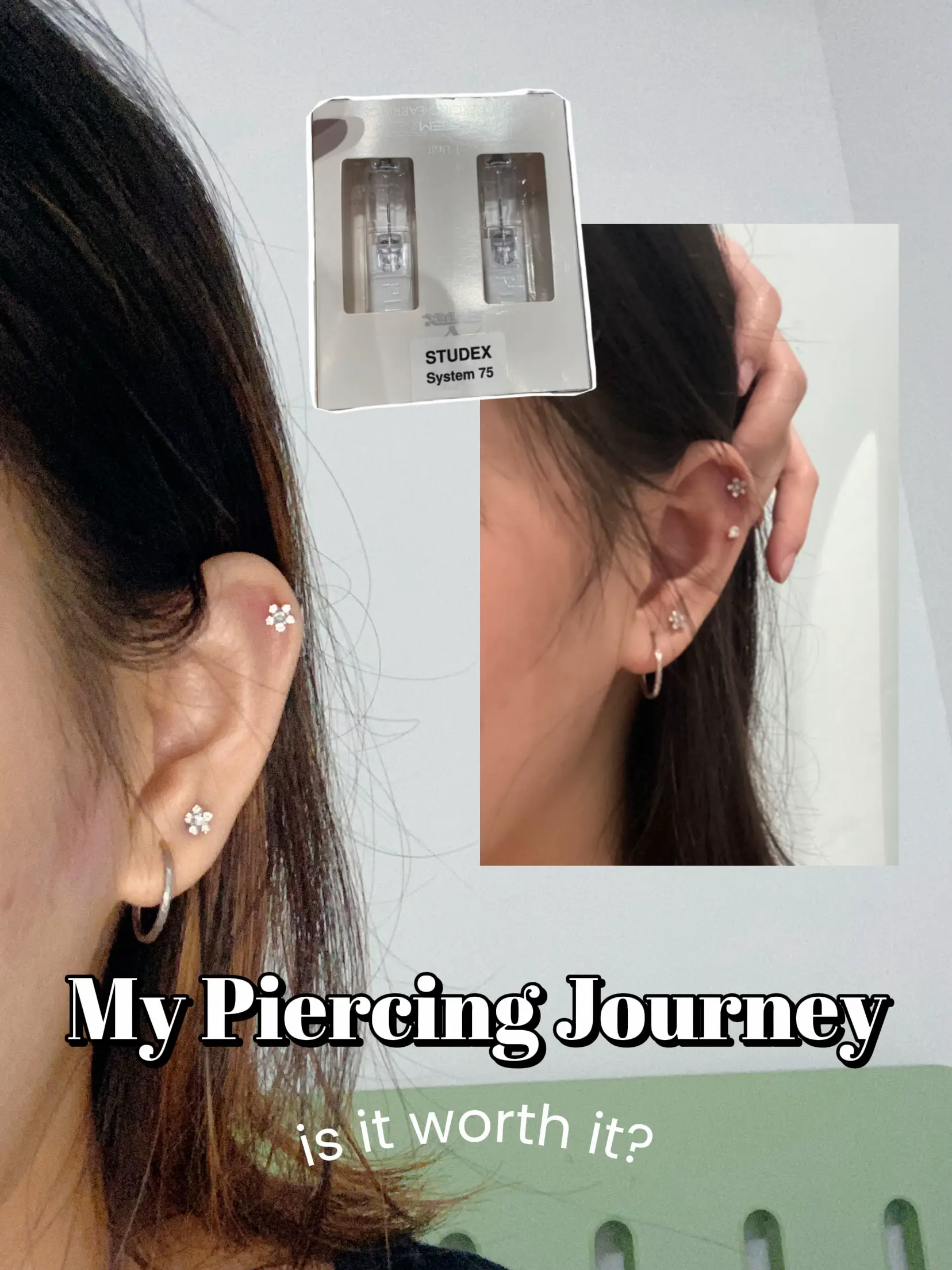 Pengalaman piercing telingaku👂 | Galeri diposting oleh crystalangeline ...
