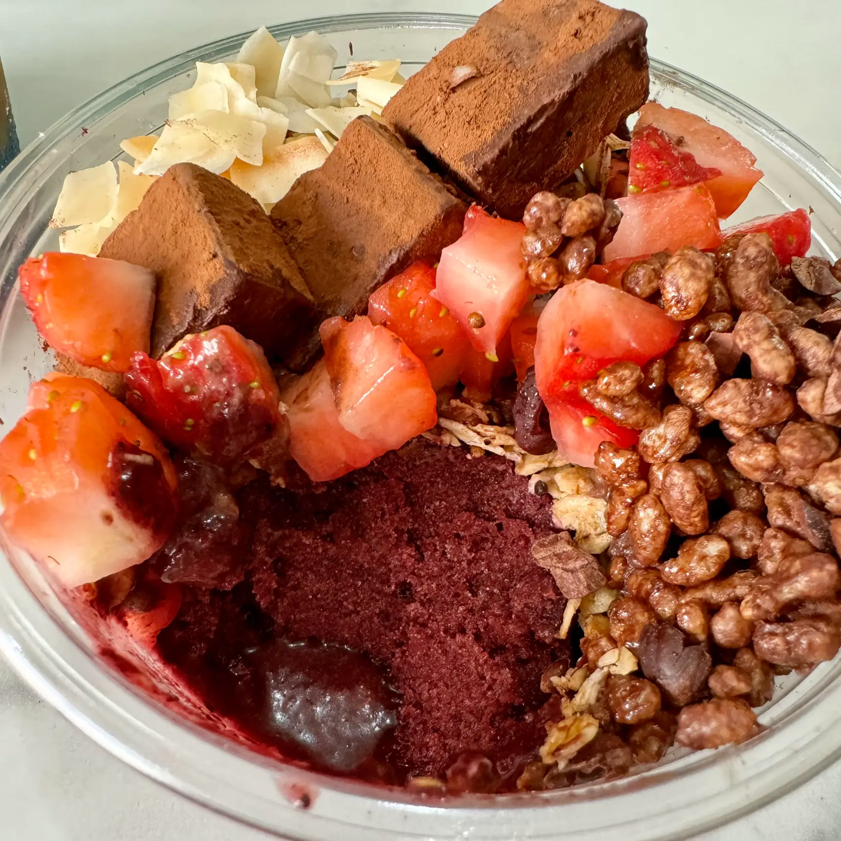 Oh, my penis, there's the Acai Bowl. It's delicious, refreshing, so ...