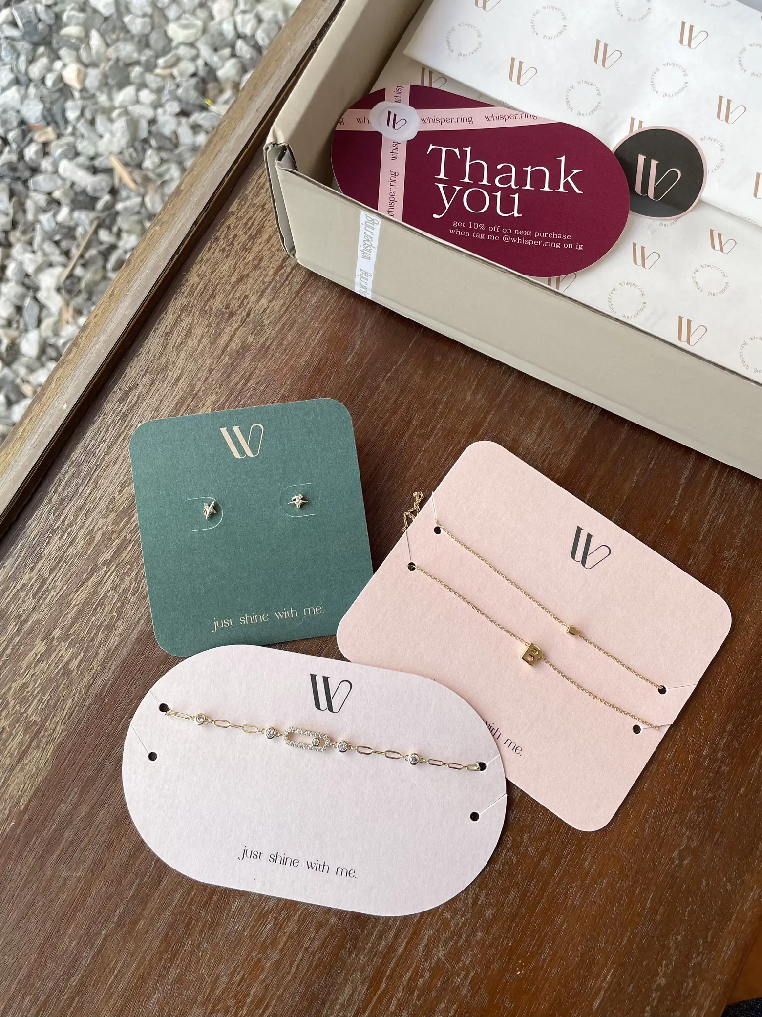 ACC. ป้ายยาเครื่องประดับแบรนด์ไอจี | whisper.ring 🧸🎀 | แกลเลอรีที่โพสต์โดย imbabainana | Lemon8