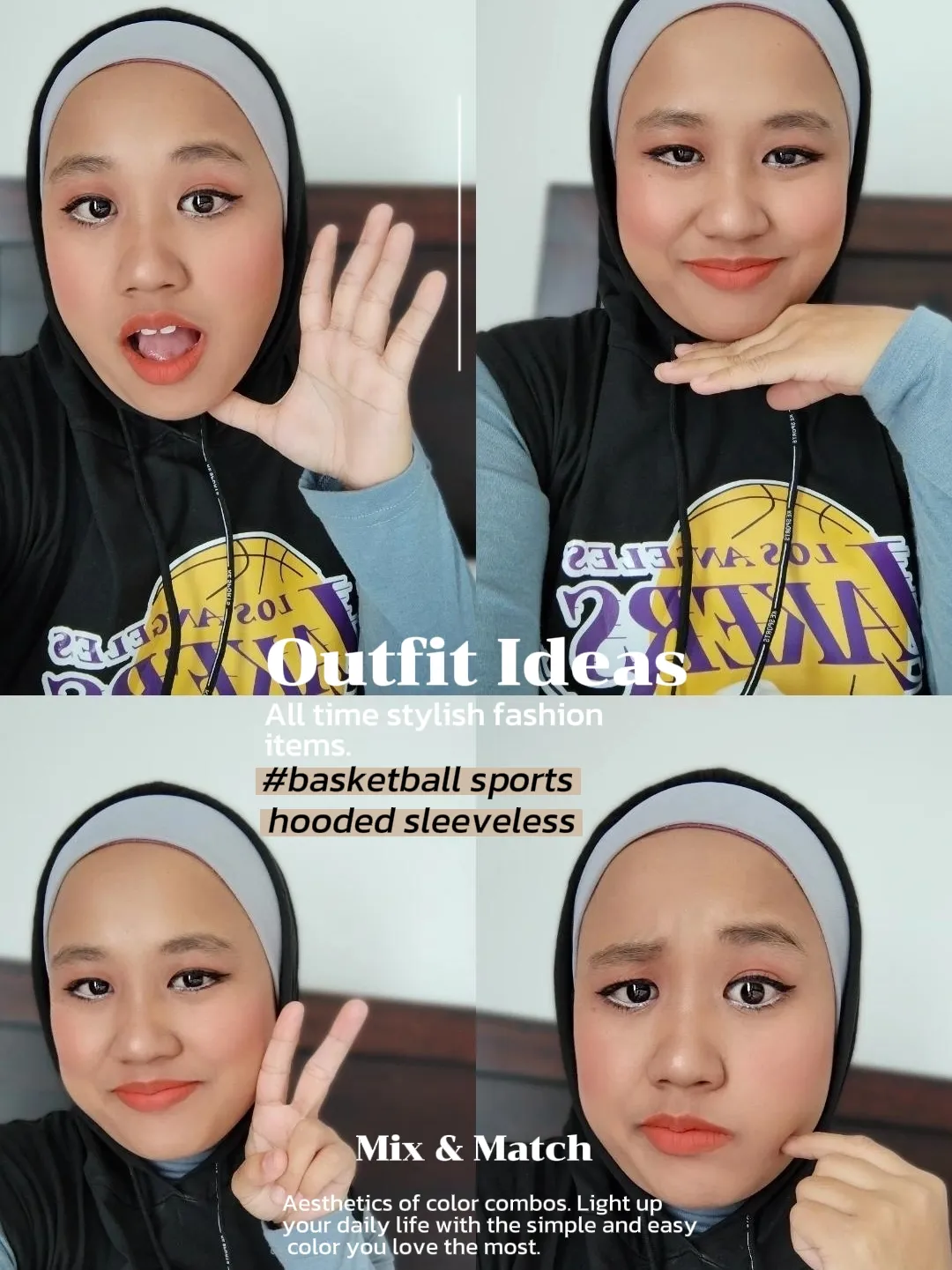 basketball sports hooded sleeveless outfit | Gallery posted by Mami ...
