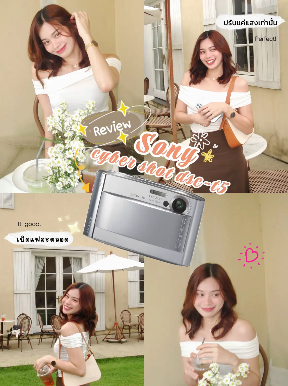 รีวิวกล้องSony📸🫧🎀 | แกลเลอรีที่โพสต์โดย catstoryy | Lemon8