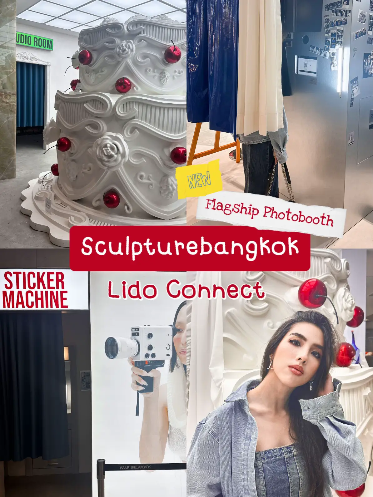 Sculpturebangkok @Lido | Flagship เปิดแล้วทุกคน!! 🍒🎂 | แกลเลอรีที่โพสต์ ...