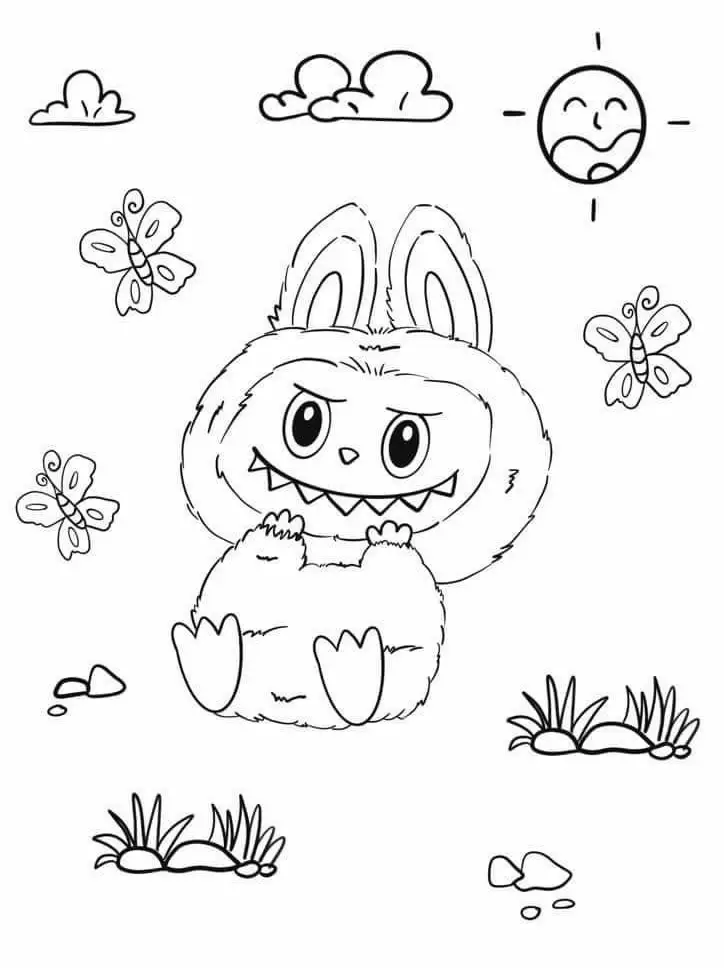 Labubu Coloring | Gallery posted by ลภัสบอกเล่า | Lemon8