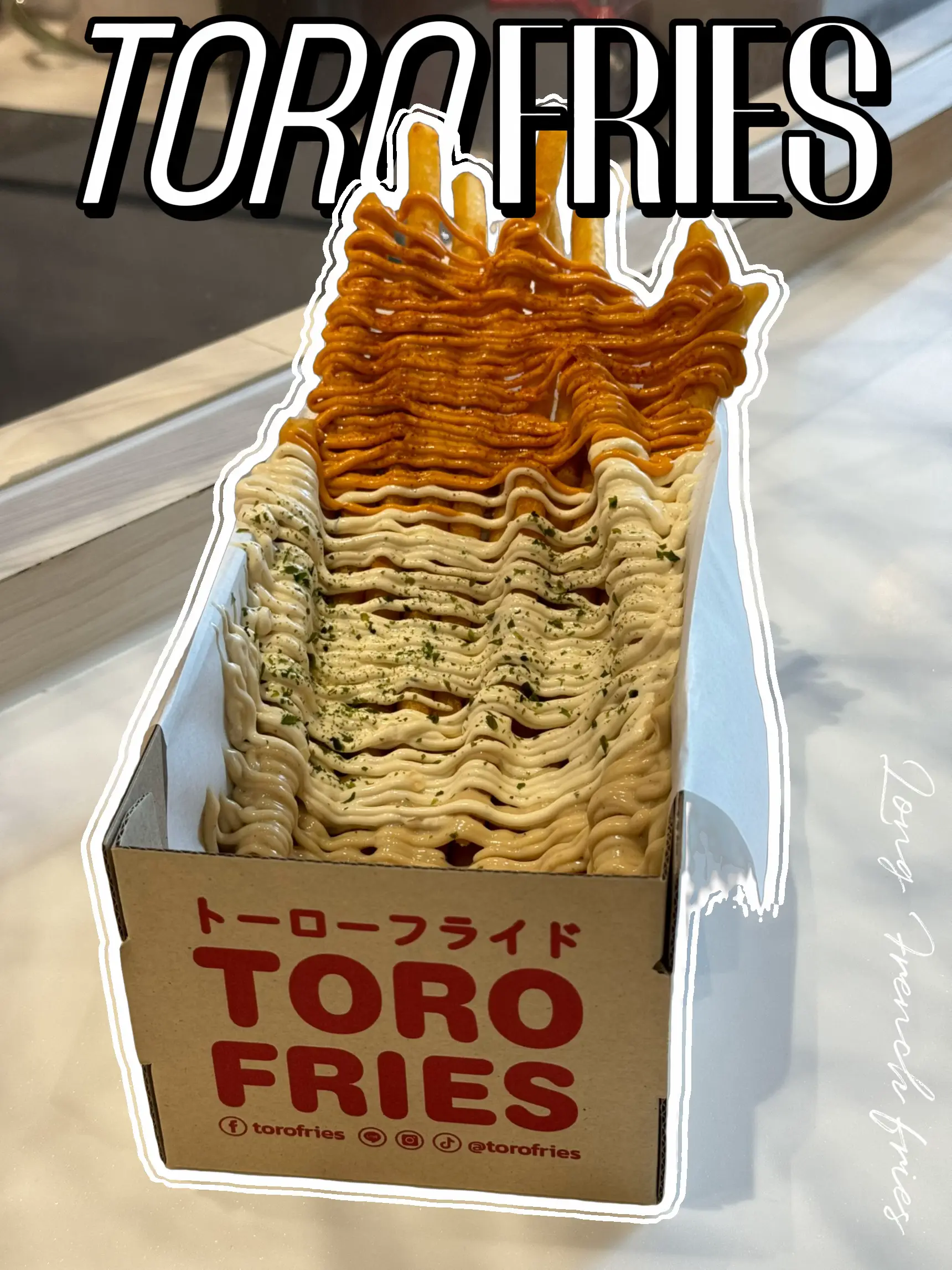 TORO FRIES | Long French Fired | แกลเลอรีที่โพสต์โดย Espresso | Lemon8