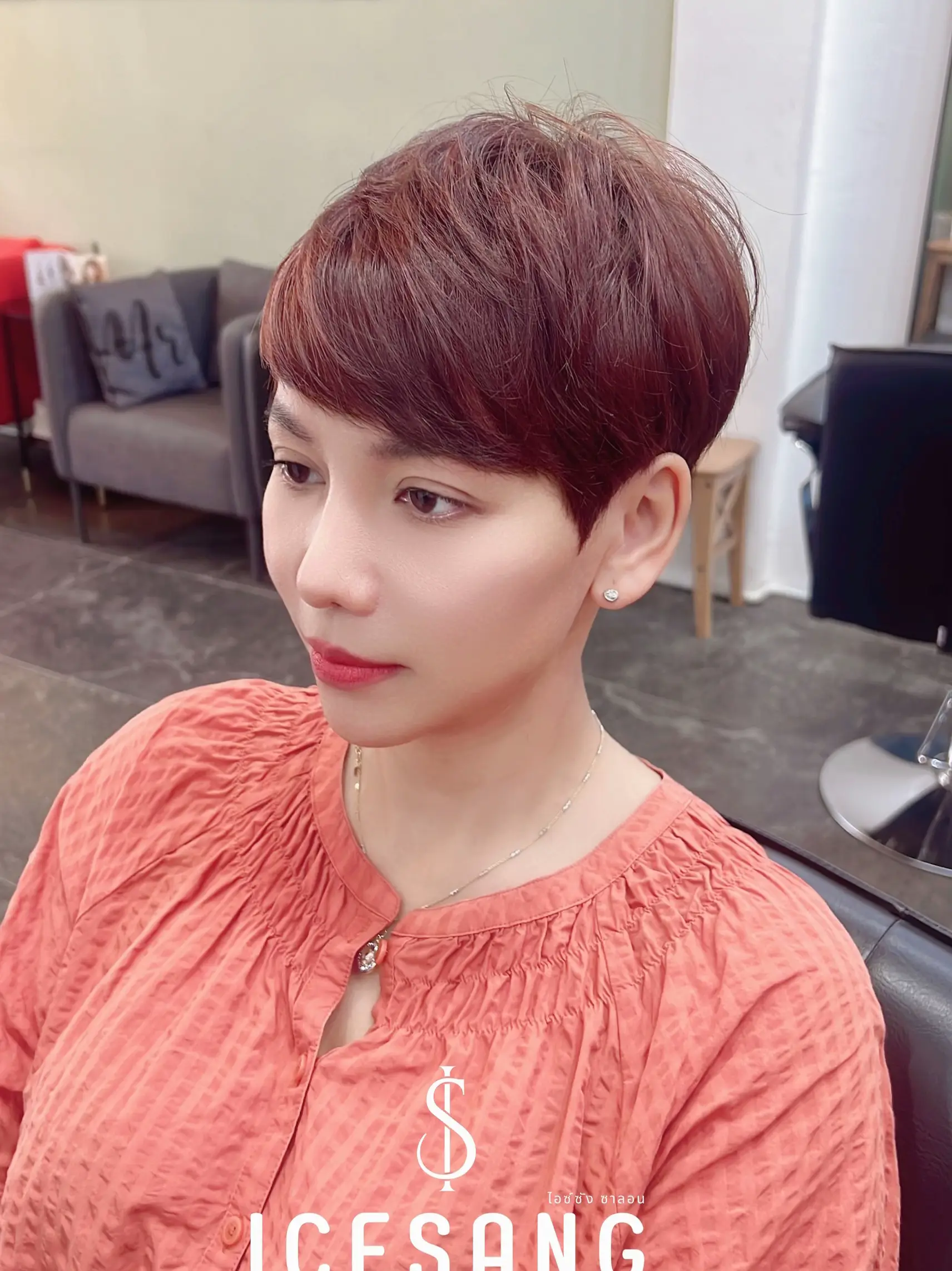 ทรงโดนใจ Pixie cut สายเปรี้ยวเท่ห์ | แกลเลอรีที่โพสต์โดย ICE SANG SALON | Lemon8
