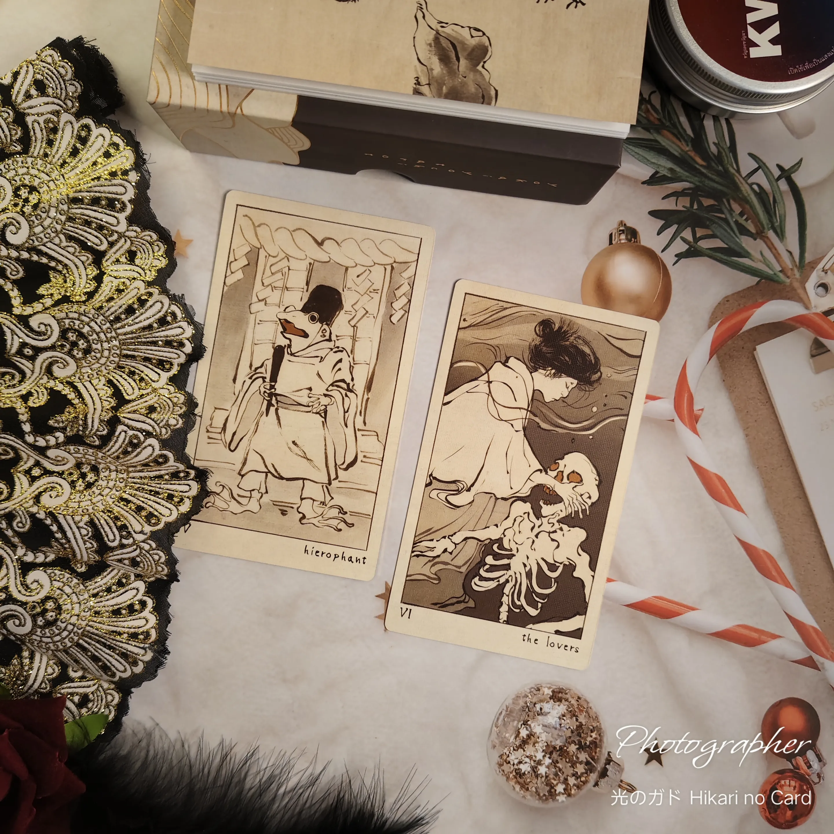 รีวิวไพ่ Yokai Yochi Tarot | แกลเลอรีที่โพสต์โดย Hikari no Card | Lemon8