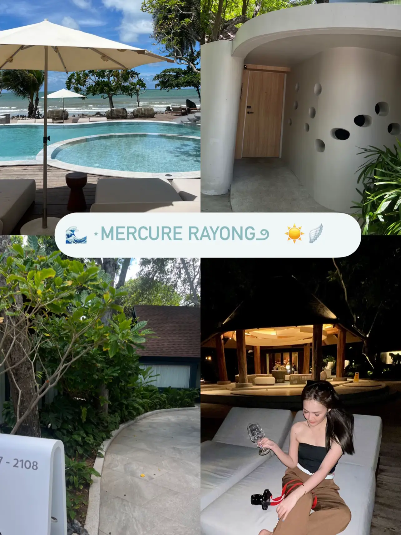 เรฟถ่ายรูป Mercure Rayong Lomtalay🏝ₓ ⁕˚ | แกลเลอรีที่โพสต์โดย tinnaaaaaa ♡˚ ༘ | Lemon8