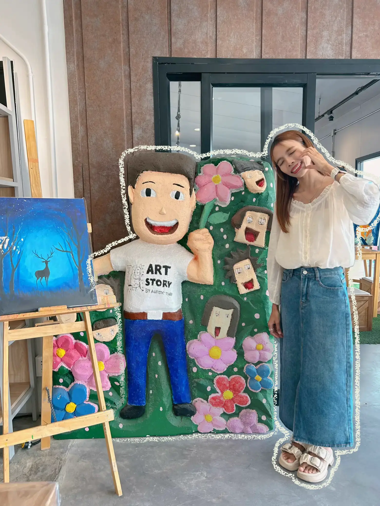 🎨 กิจกรรม workshop วาดรูปแห่งใหม่ย่านตลิ่งชัน | แกลเลอรีที่โพสต์โดย TripTamJai | Lemon8