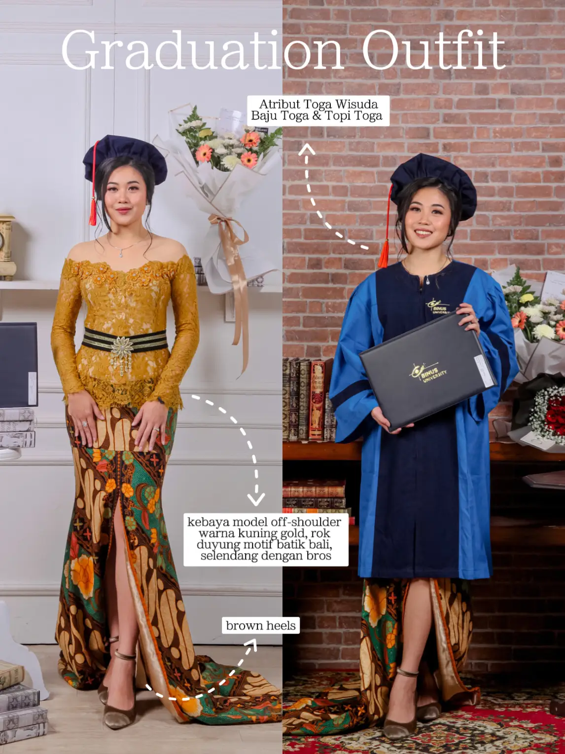 GRADUATION DAY! 👩‍🎓🎓😍 | thesis | outfit | makeup🥰 | Galeri diposting ...