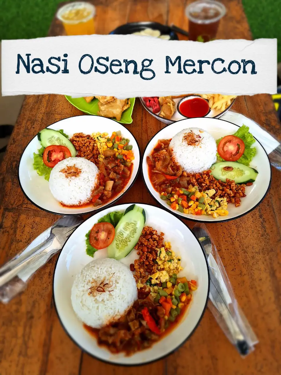 Nasi Oseng Mercon | Galeri diposting oleh Karin Mom's Elv | Lemon8