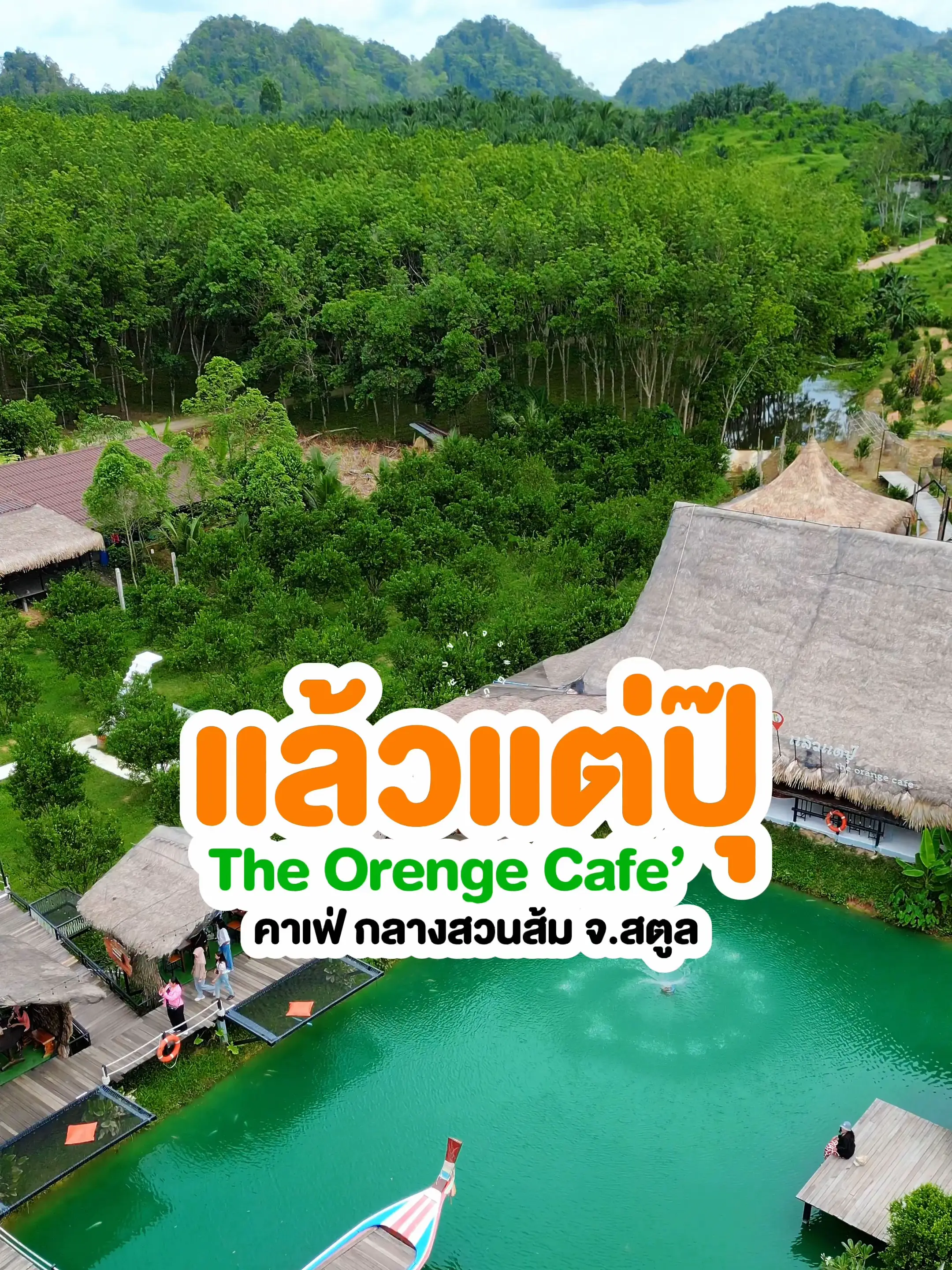 🍊แล้วแต่ปุ๊🍊The Orange Cafe, | วิดีโอที่เผยแพร่โดย ผีบ้ากับขาจร🏕 | Lemon8
