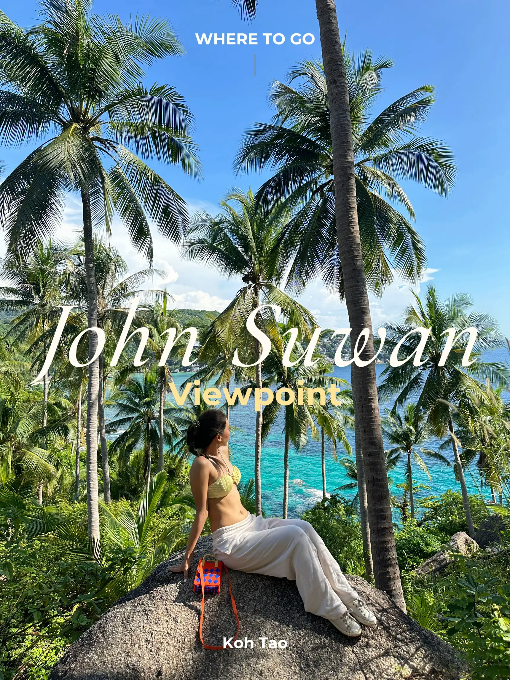 จุดชมวิวเกาะเต่า John Suwan | แกลเลอรีที่โพสต์โดย Goggaggygy | Lemon8