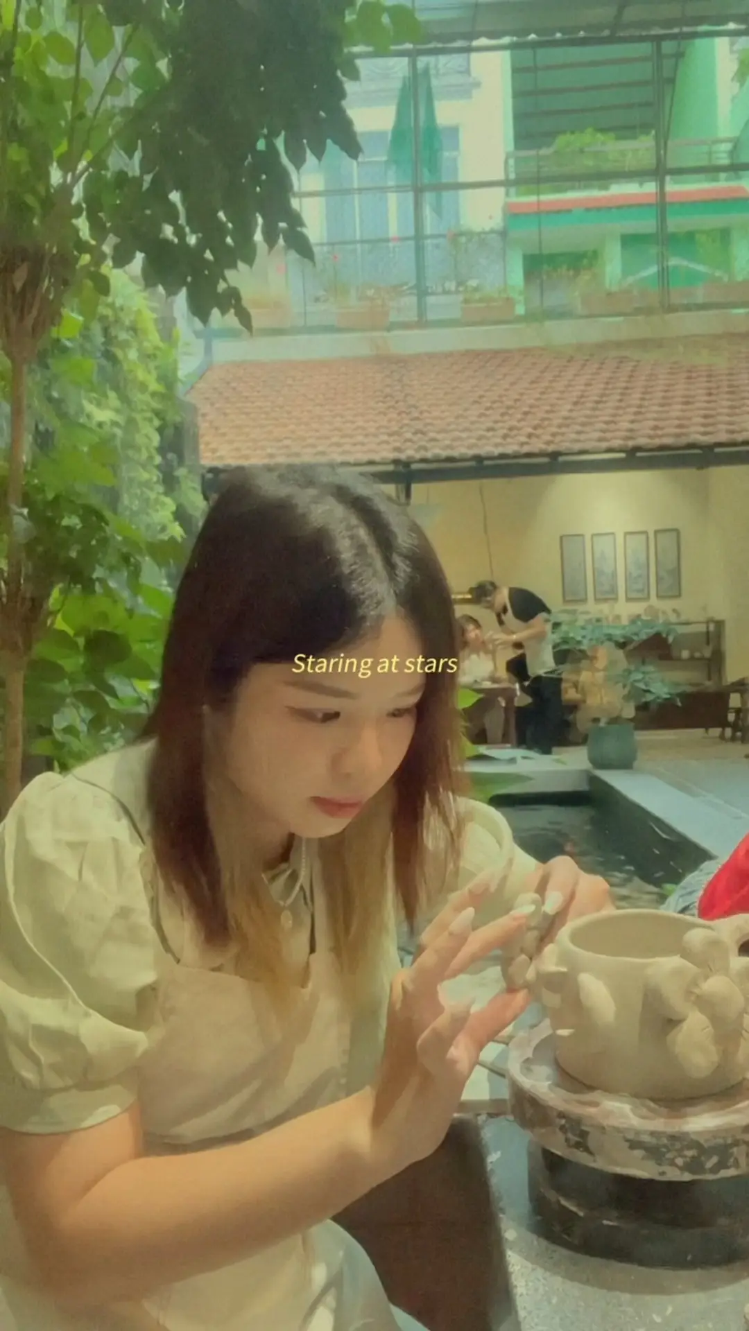 Workshop làm gốm - Hiên concept | Video do Serena 👸🏻 đăng | Lemon8