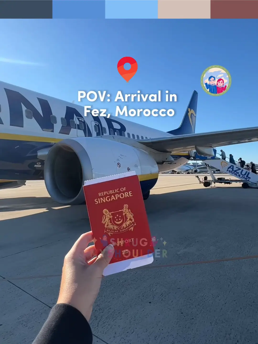 POV: Arrival in FEZ | Video published by shrugmyshoulder | Lemon8