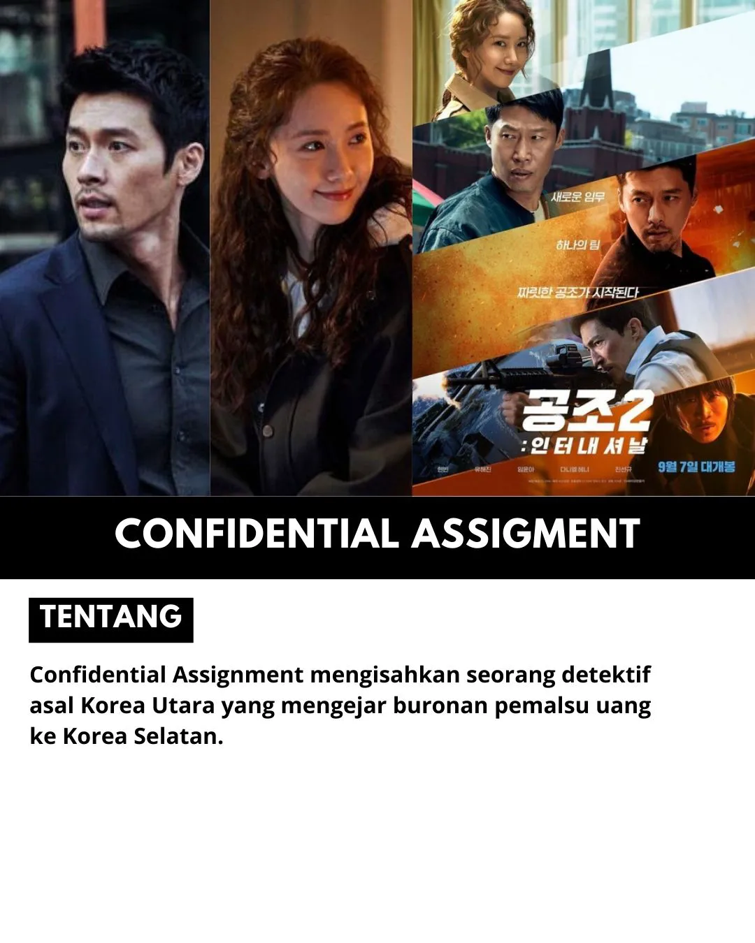 Rekomendasi Movie Korea Action Komedi | Galeri diposting oleh Listdramavers | Lemon8