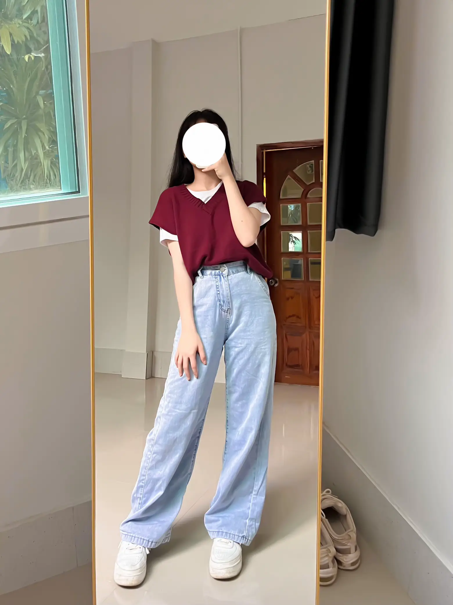 OOTD 150cm⋆˚꩜มัดรวม 10 Look กางเกงขายาว ‎ ₊˚.⋆🍓 | แกลเลอรีที่โพสต์โดย Boxofsher 🥨 | Lemon8