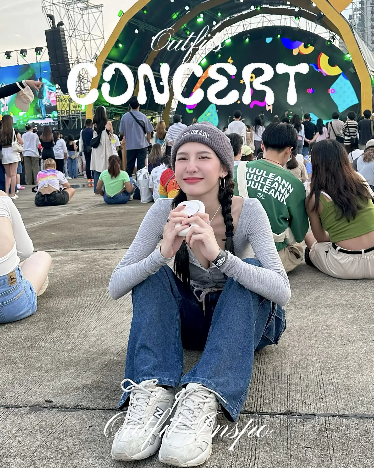 Concert outfits 🩶 ไอเดียแต่งตัวไปคอนคูลๆ | แกลเลอรีที่โพสต์โดย ...