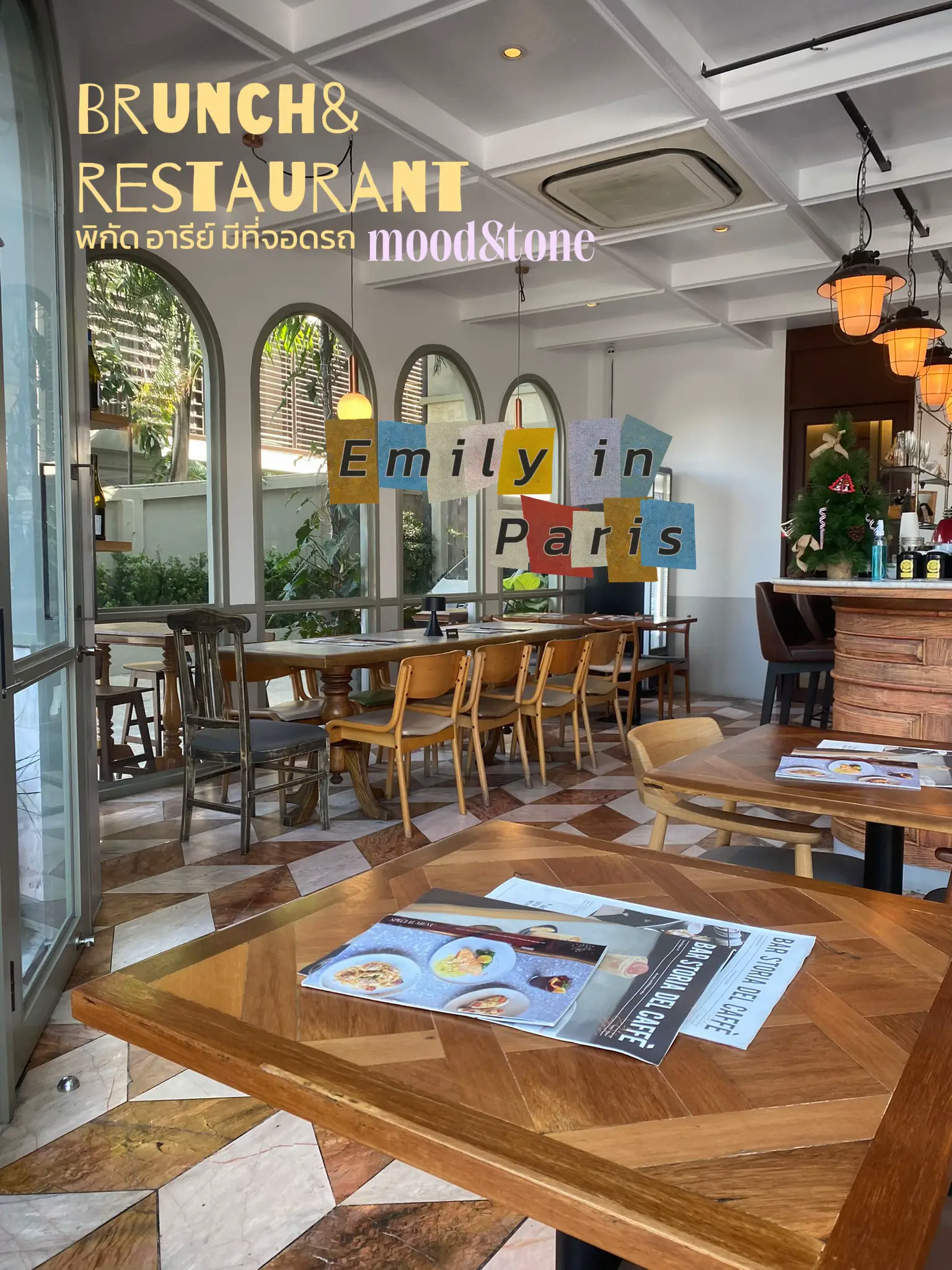 Brunch&restaurant พิกัด อารีย์ มีที่จอดรถstyleฝรั่งเศส | แกลเลอรีที่โพสต์โดย bobo | Lemon8