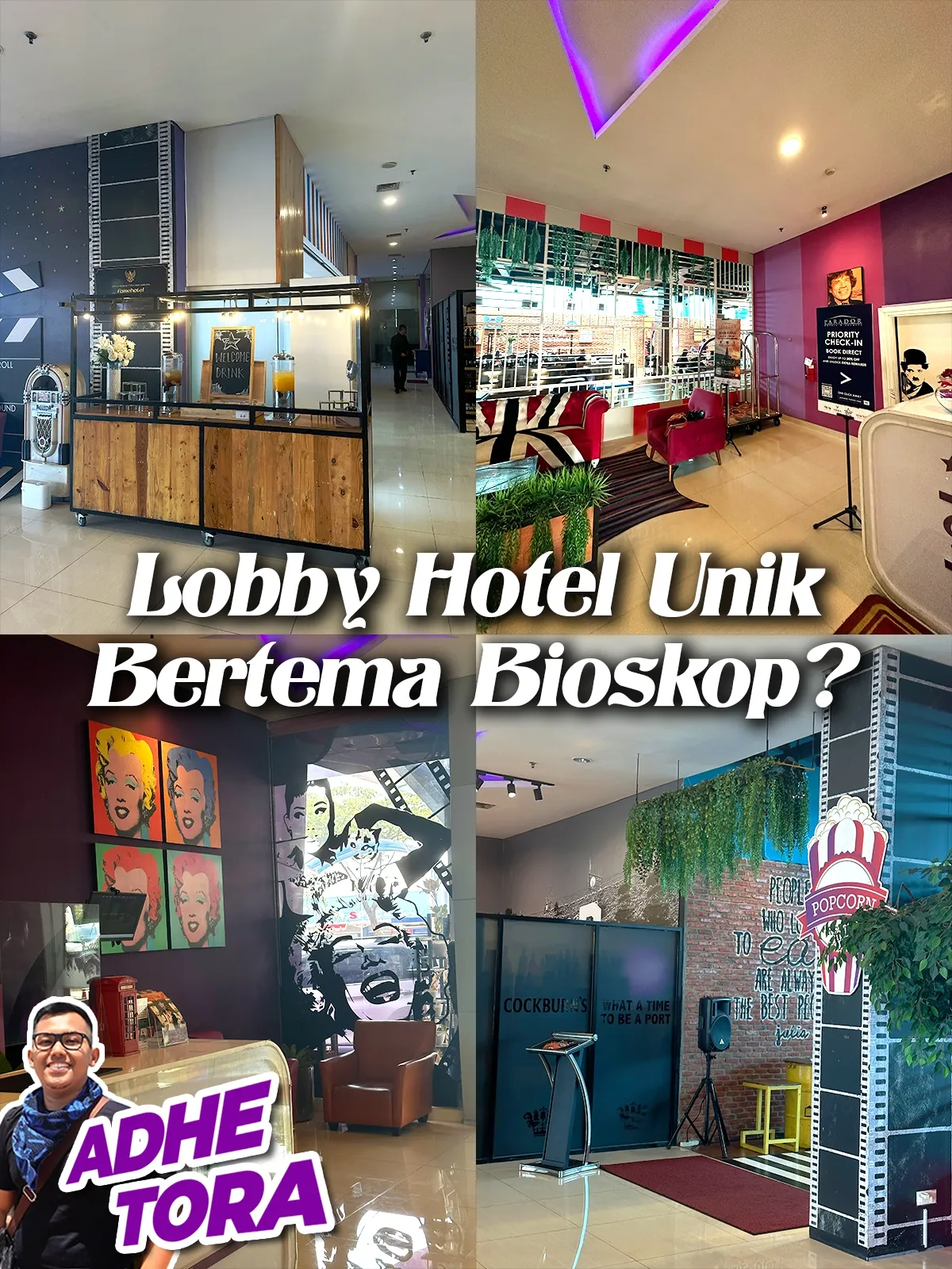 Lobby Hotel Unik, Cocok Untuk Spot Foto!📸 | Galeri diposting oleh Adhe ...