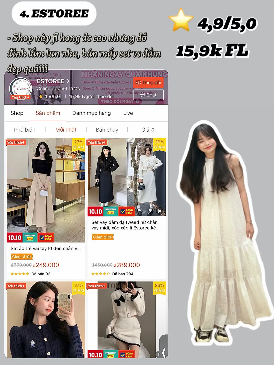 4 Shop Đồ Ở Shopee Mà Các Nàng Nên Biết 💗👀 | Bộ sưu tập do w_xinyh đăng | Lemon8