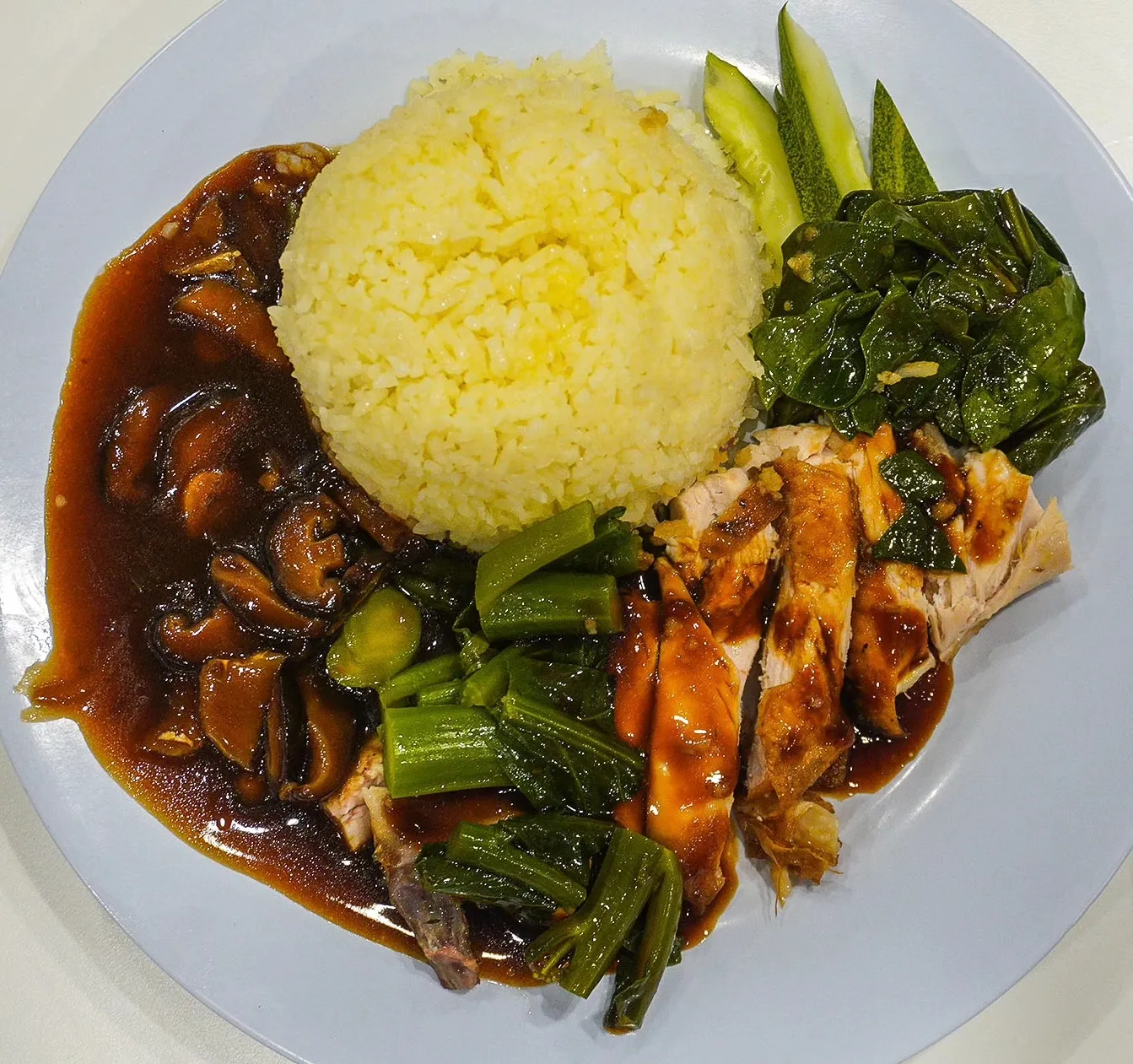 Nasi ayam yang best di Lotus Mutiara Rini | Galeri disiarkan oleh Johor ...