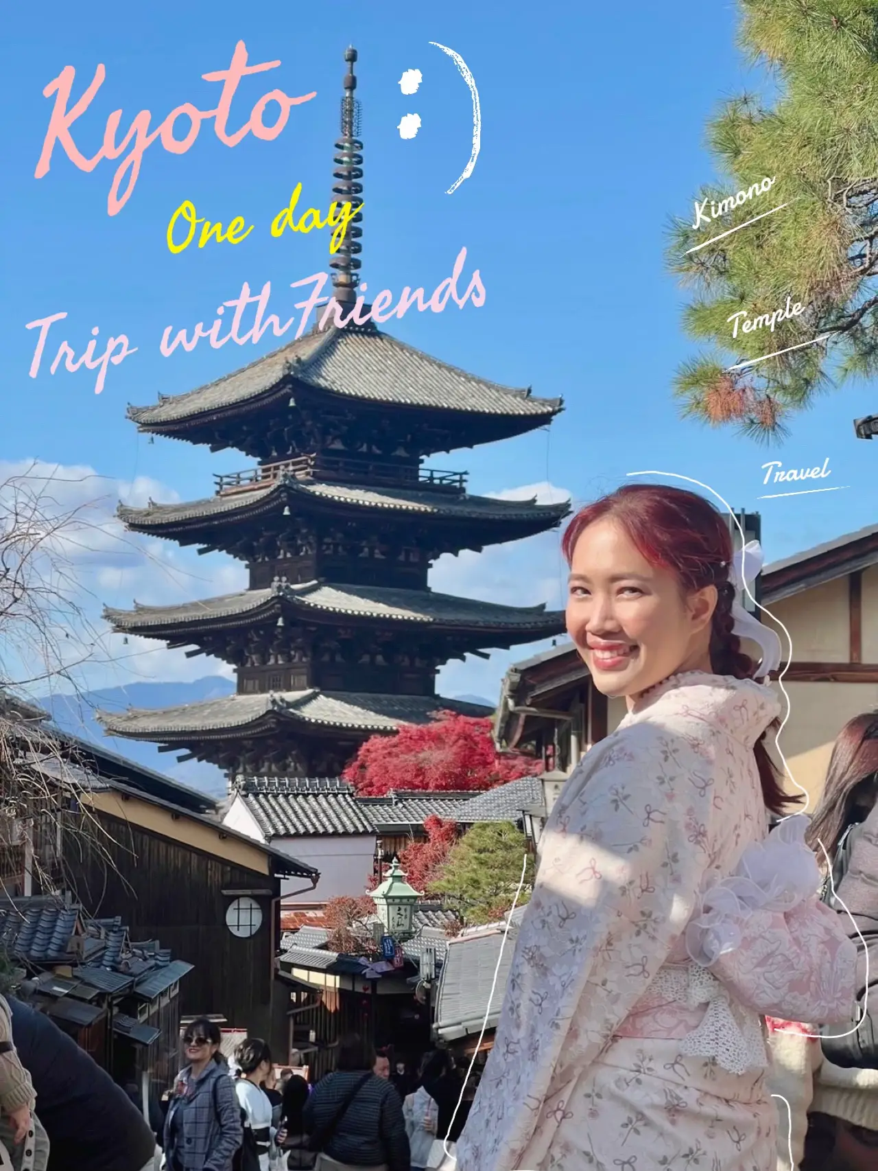 Kyoto one day trip 🫶🏻 🇯🇵 เที่ยวเกียวโตด้วยกันนะ | แกลเลอรีที่โพสต์โดย ...
