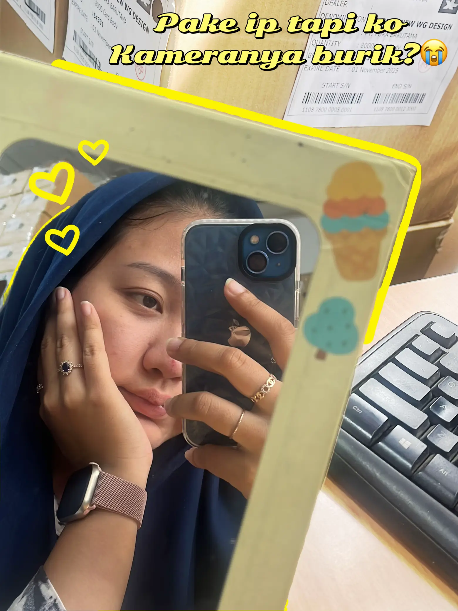 Pake ip tapi ko Kameranya burik?😭 | Galeri diposting oleh Acisss | Lemon8