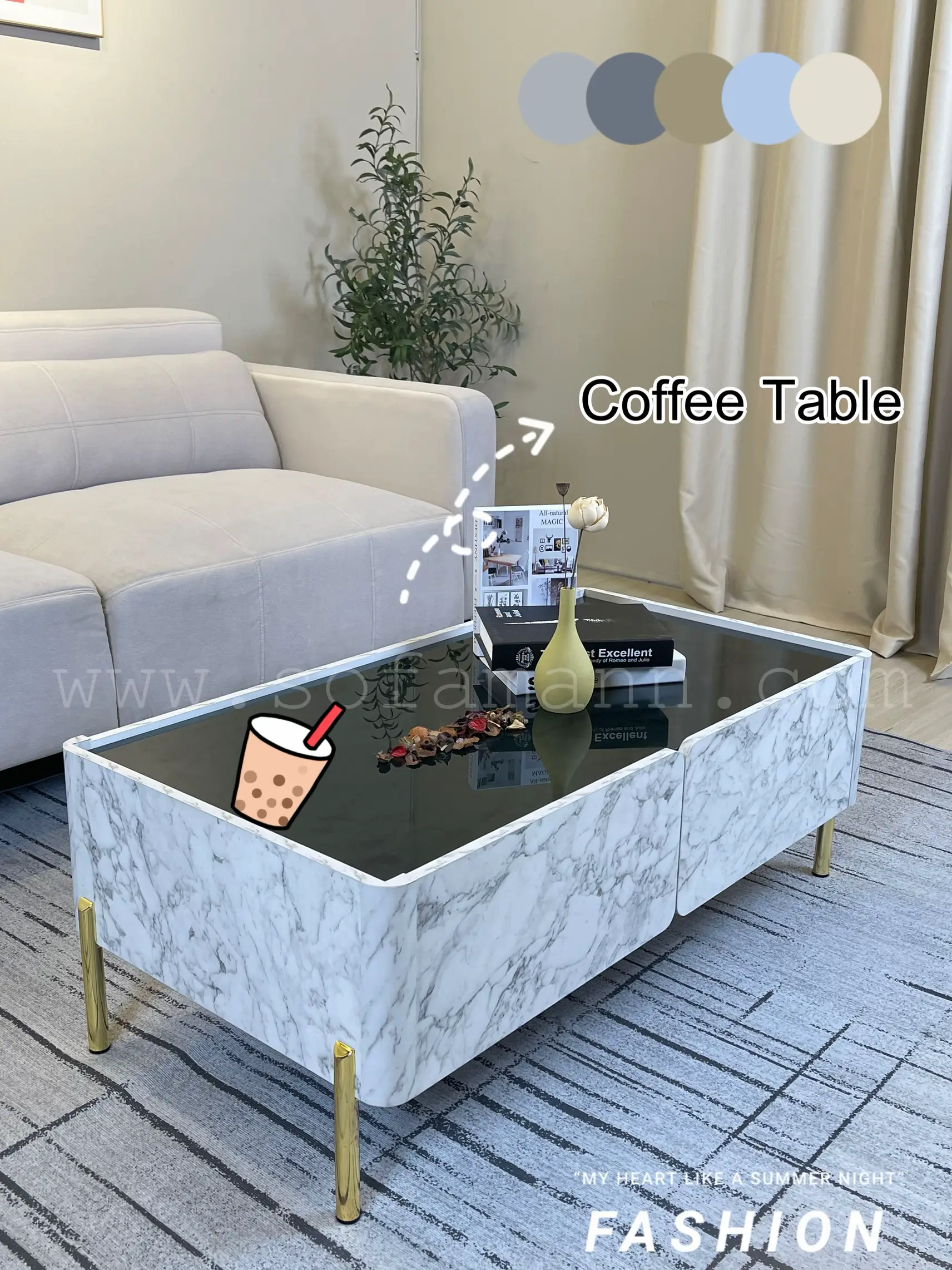 Coffee Table | Galeri disiarkan oleh SOFAMANN | Lemon8