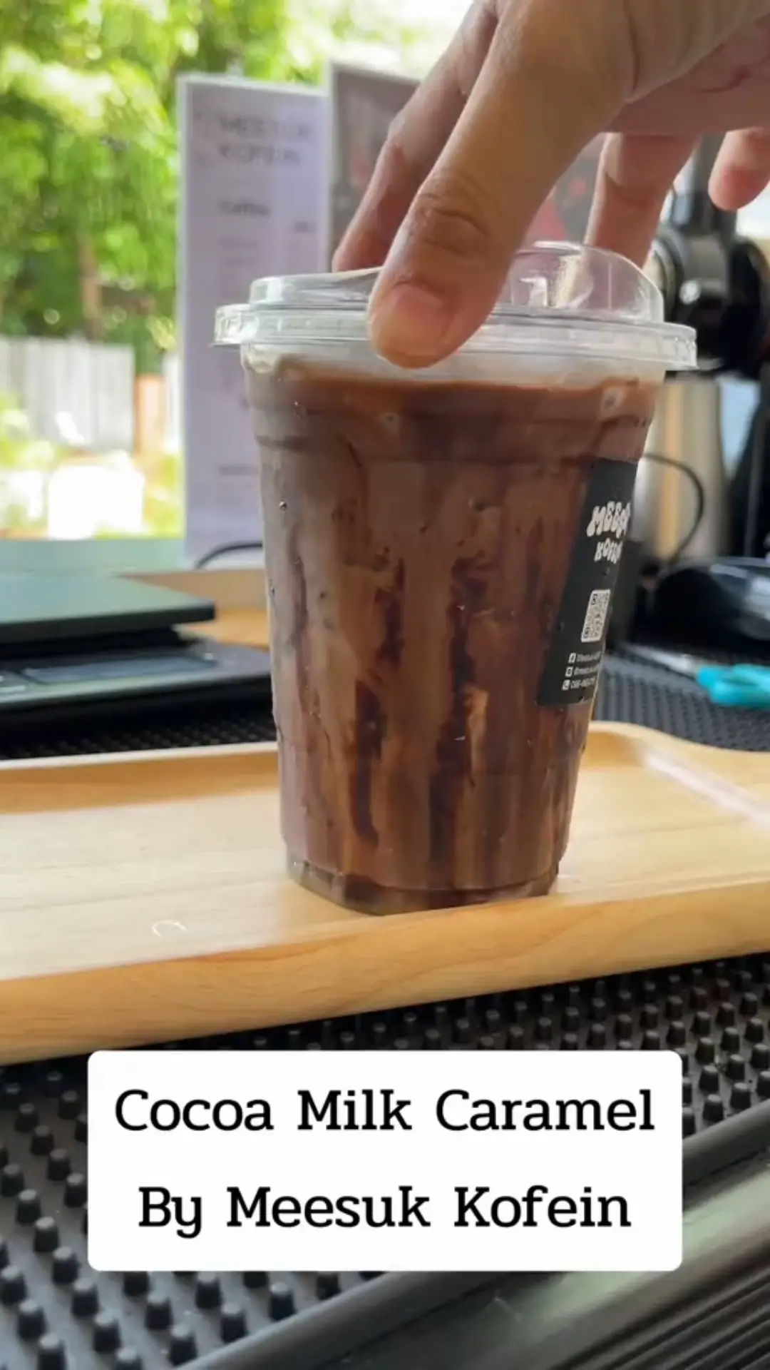 เมนูนางเอกอีกตัว #Cocoa Milk Caramel | วิดีโอที่เผยแพร่โดย MEESUK KOFEIN | Lemon8