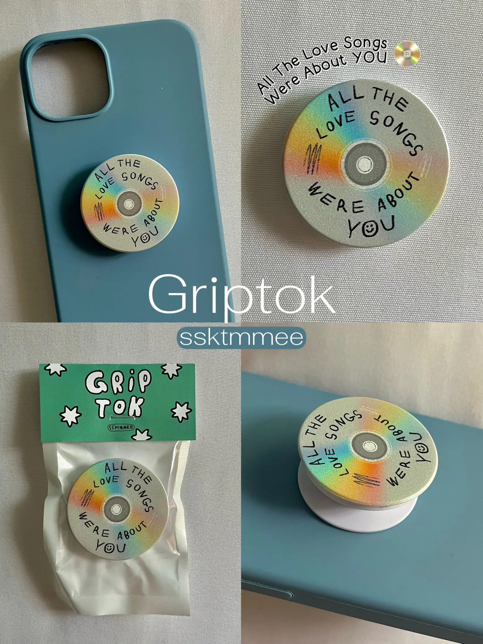 ป้ายยา Griptok น่ารักปุ๊กปิ๊ก /@ssktmmee 📀🤍 | แกลเลอรีที่โพสต์โดย pai :•) | Lemon8
