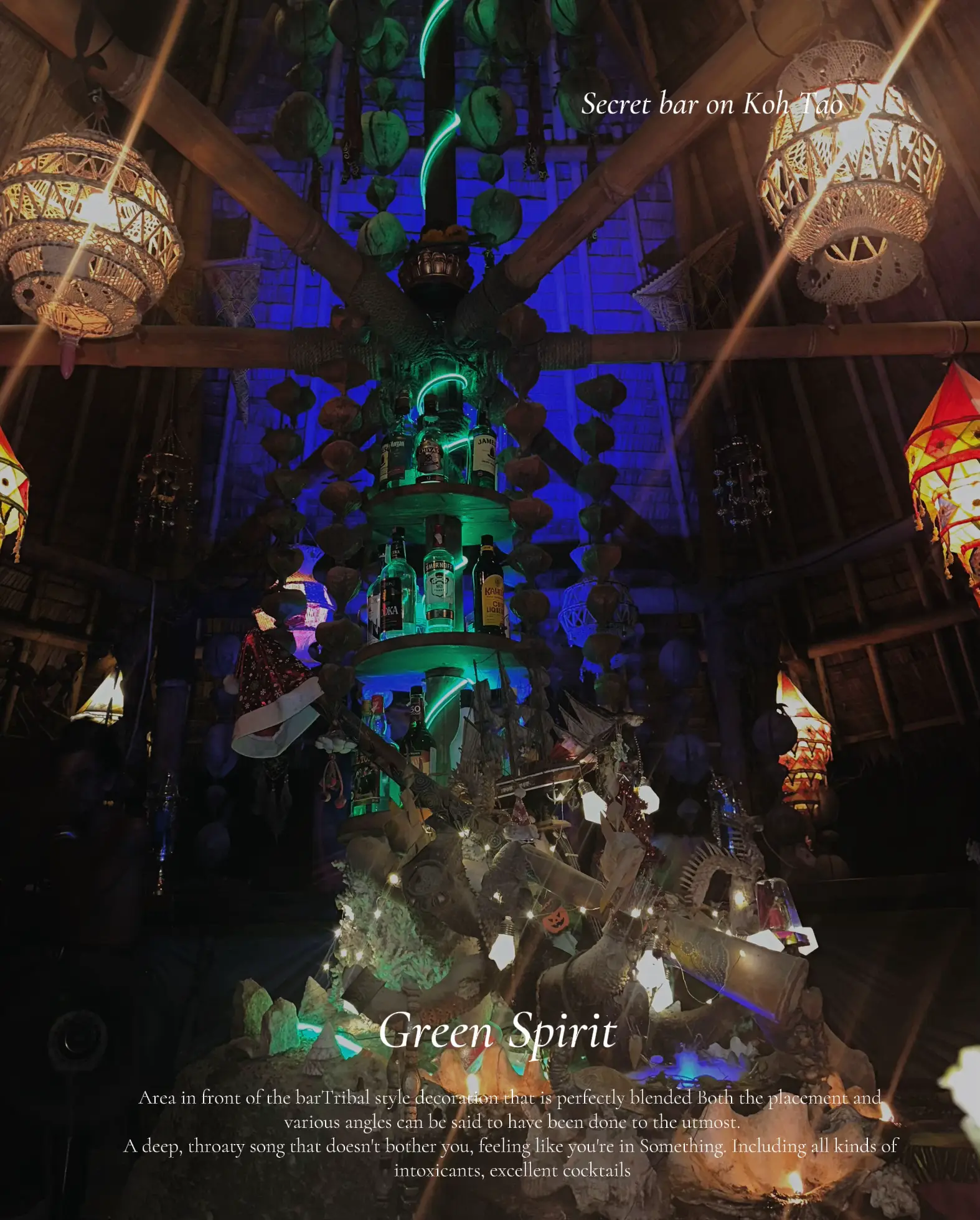 GREEN SPIRIT บาร์ลับหนึ่งเดียวบนเกาะเต่า | แกลเลอรีที่โพสต์โดย Tami ...