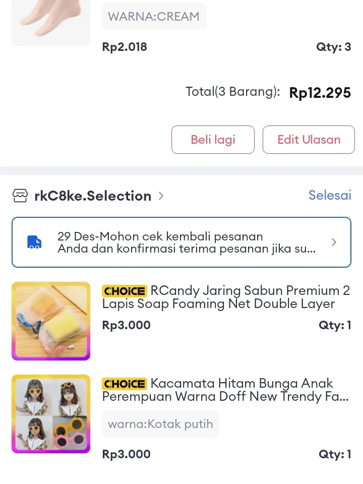 Perbelanjaanku di Lazada | Galeri diposting oleh Ochie | Lemon8