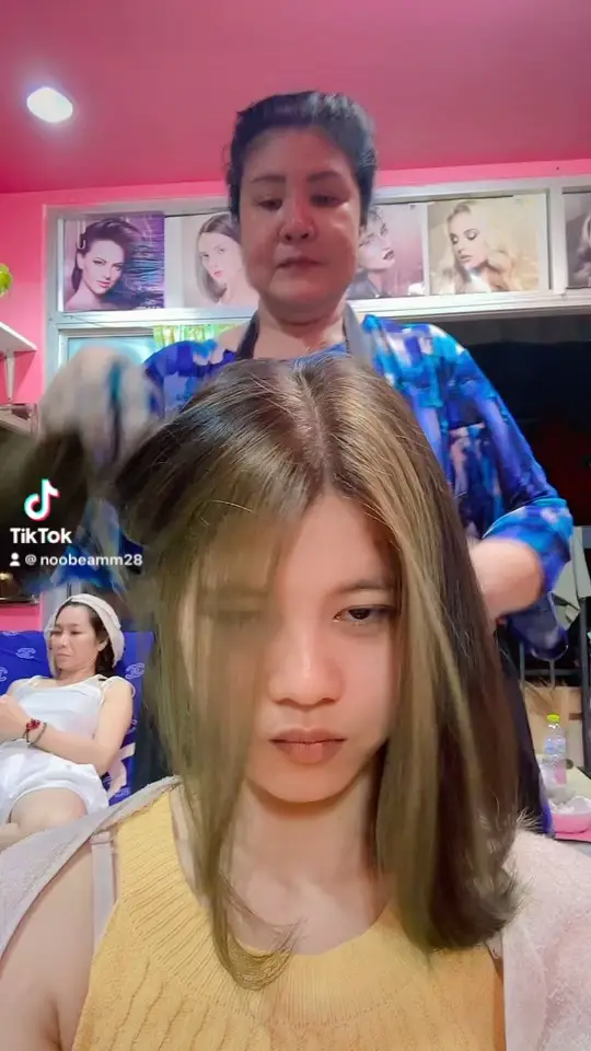 ย้อมผมครั้งแรก ไฮไลต์ | Video published by Beam.C | Lemon8