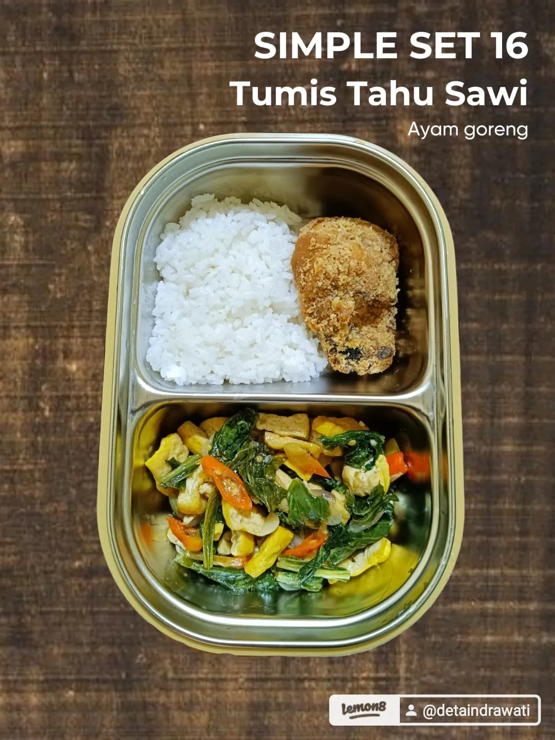 Ide Bekal simple & low budget #5 | Galeri diposting oleh d e t a | Lemon8