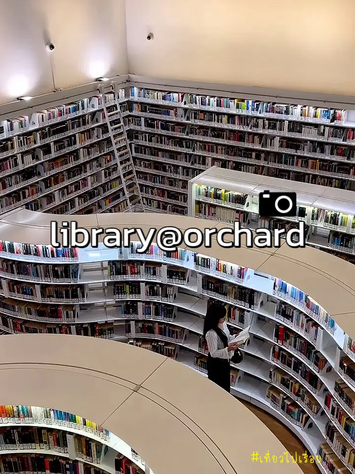 พาไปส่อง library@orchard 📚 @Singapore | วิดีโอที่เผยแพร่โดย เที่ยวไป ...