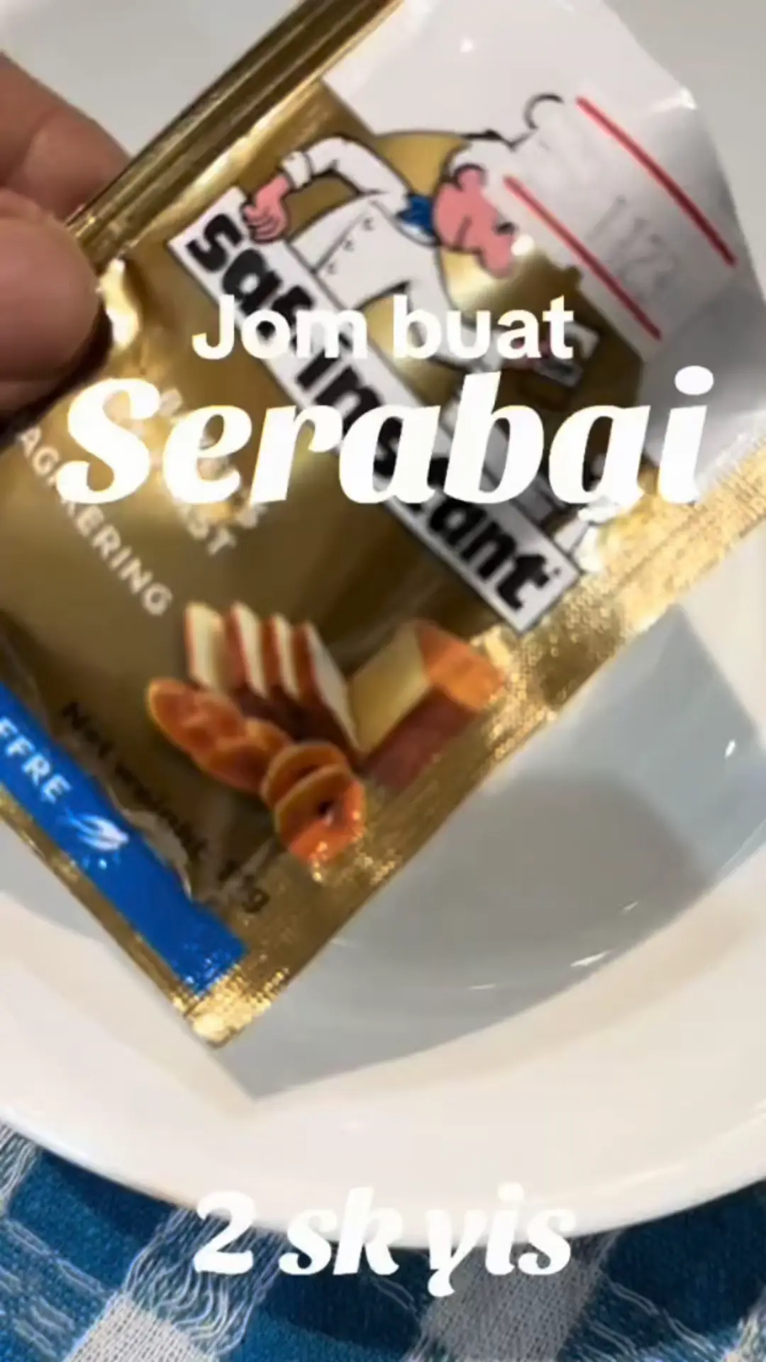 Jom buat serabai! Gerenti jadi | Video diterbitkan oleh Almeera | Lemon8