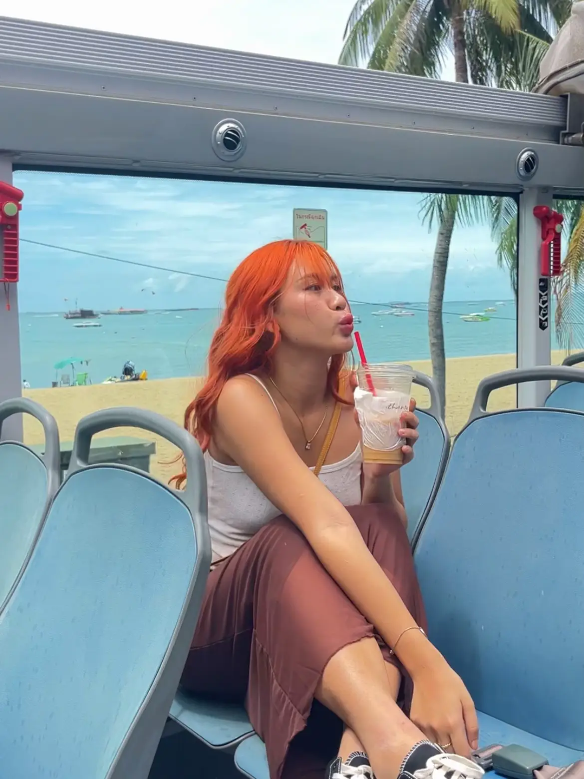 sightseeing bus tour in Pattya 🚎🎈🌟 | แกลเลอรีที่โพสต์โดย 𝗺𝐞𝐥𝗼𝐧 | Lemon8