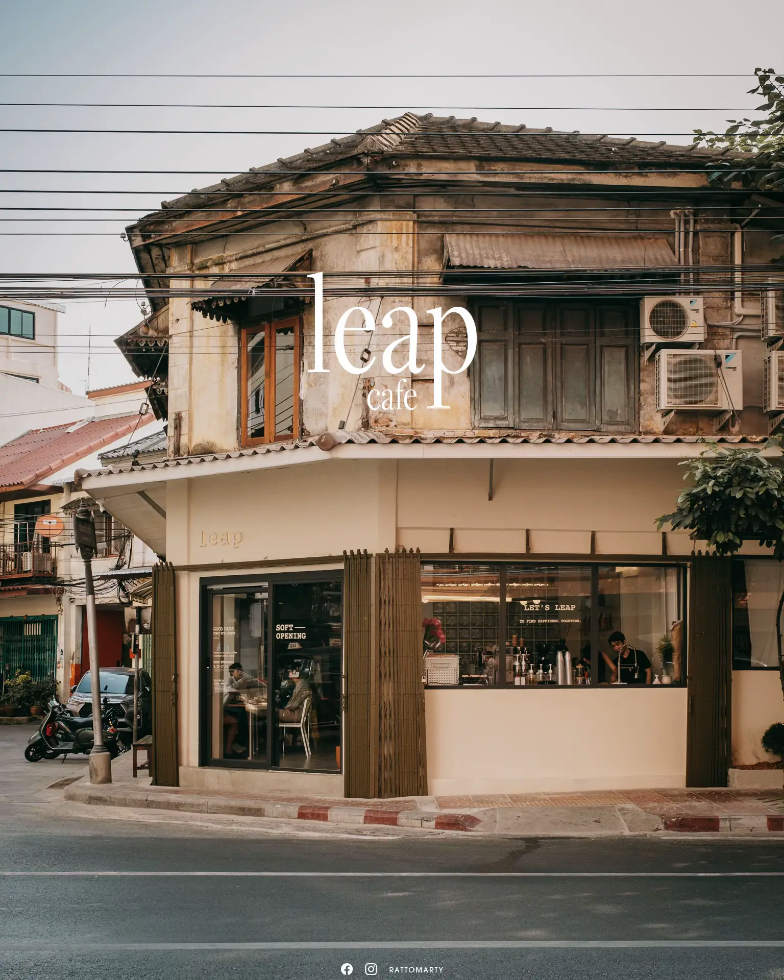 Leap Cafe (Leaf) New Open Cafe on the Corner of Kelantan Street, Youth District | Gallery posted ...