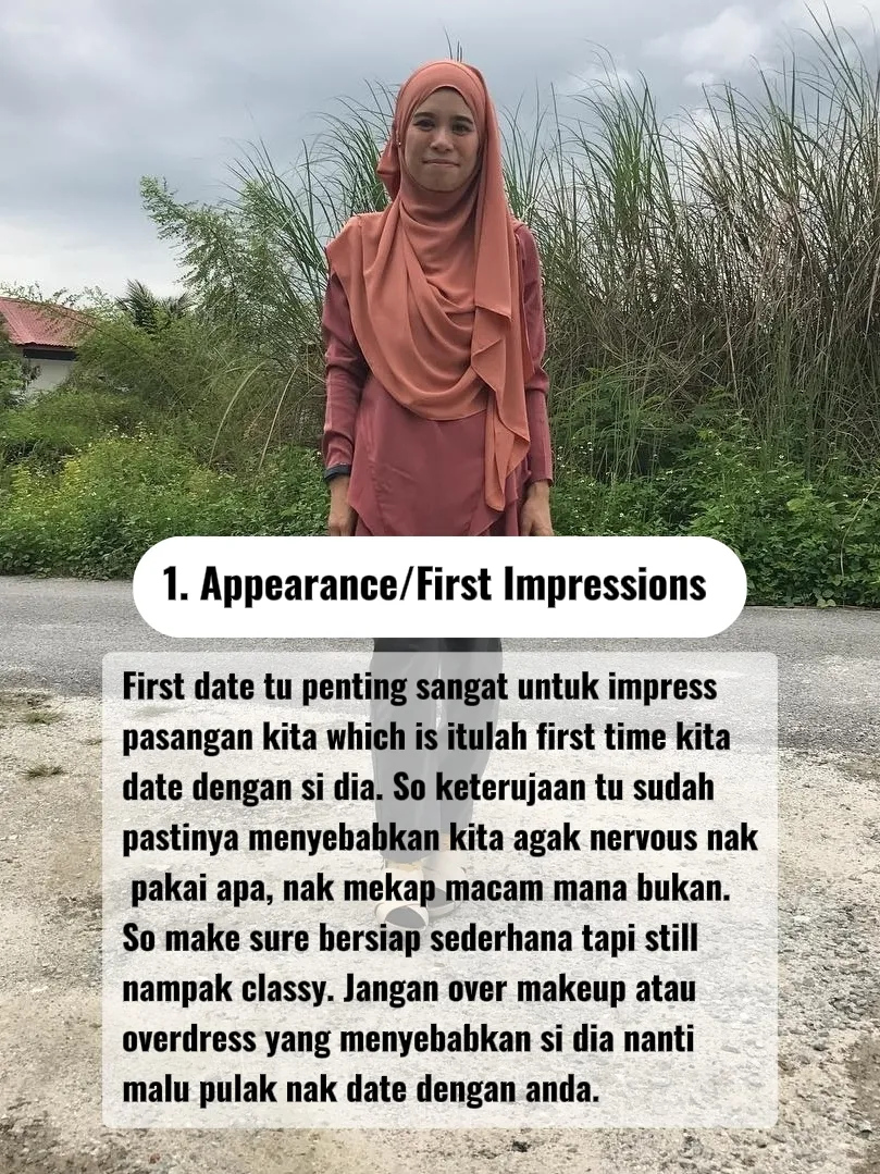 Do & Don'ts on a first date | Galeri disiarkan oleh ruma_mrsnisa | Lemon8