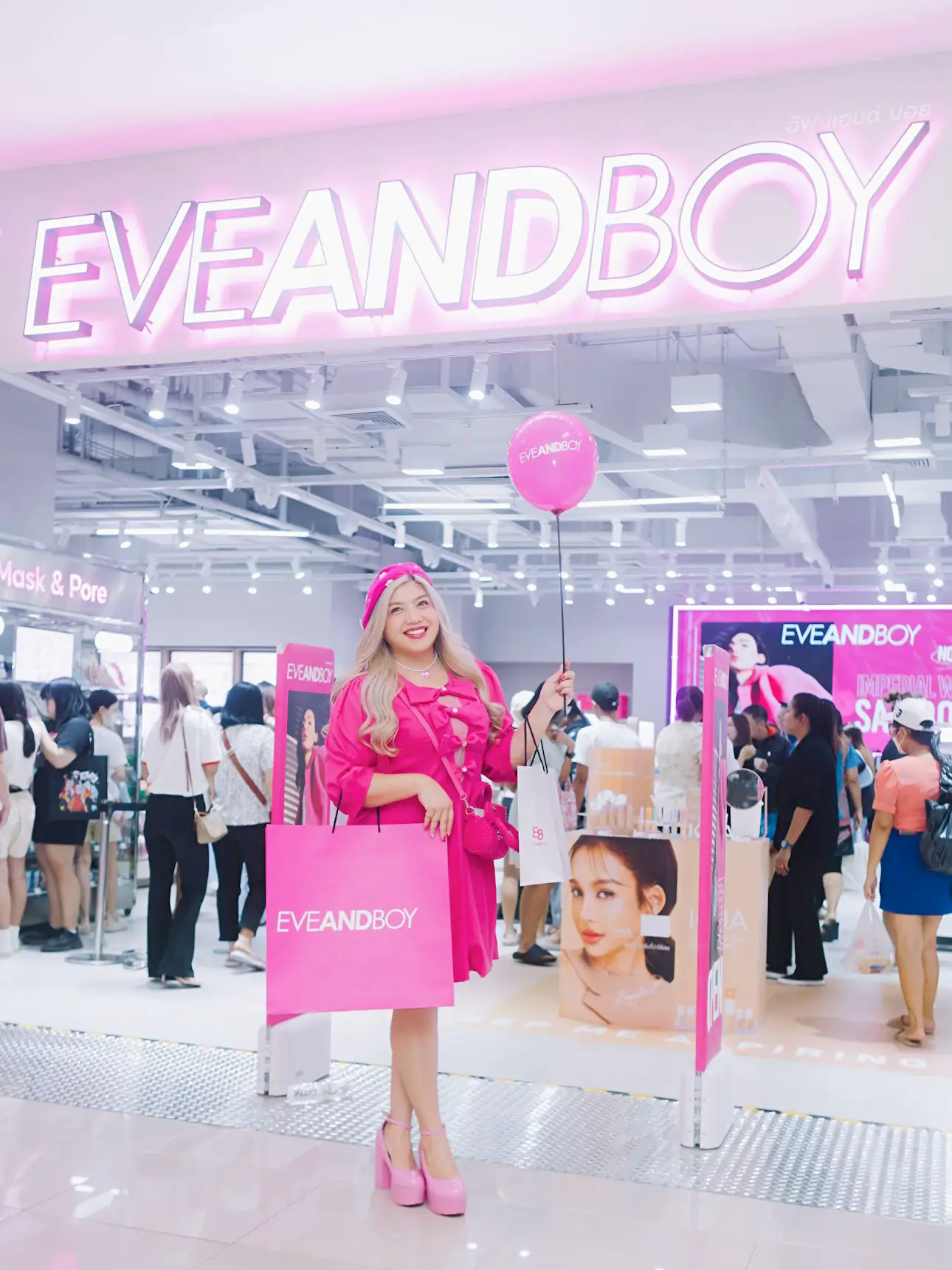เปิดแล้ว 🎉 EVEANDBOY 💗 สาขา Imperial World สำโรง | แกลเลอรีที่โพสต์โดย Vivie_World | Lemon8