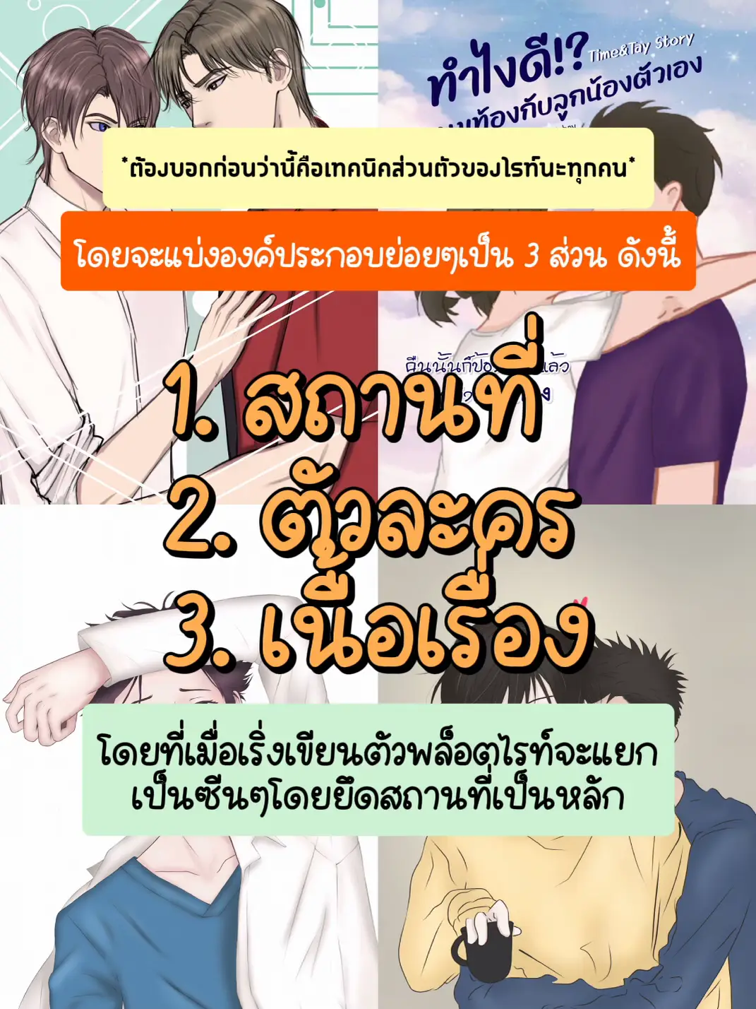 How to เขียนพล็อตนิยาย ให้ไหลลื่นไม่ตันกลางทาง | แกลเลอรีที่โพสต์โดย นักเขียนท่าน 1 | Lemon8
