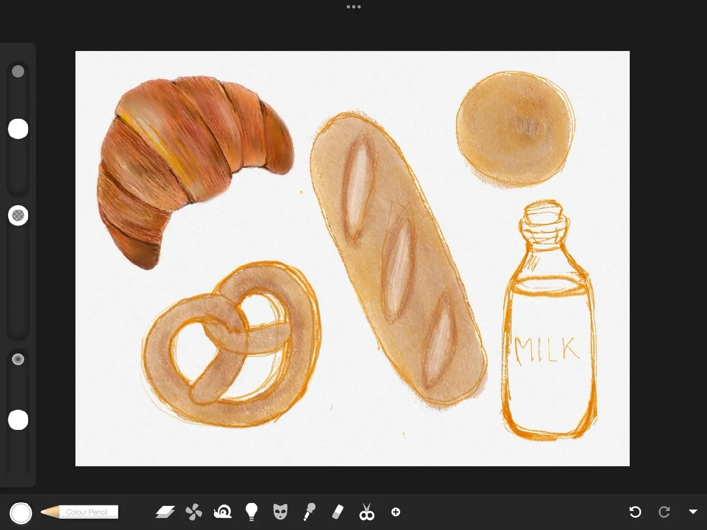 TO DAY I DRAW 07 | วาดรูปสีไม้ด้วยไอแพด 🎨 | แกลเลอรีที่โพสต์โดย Pattern ...