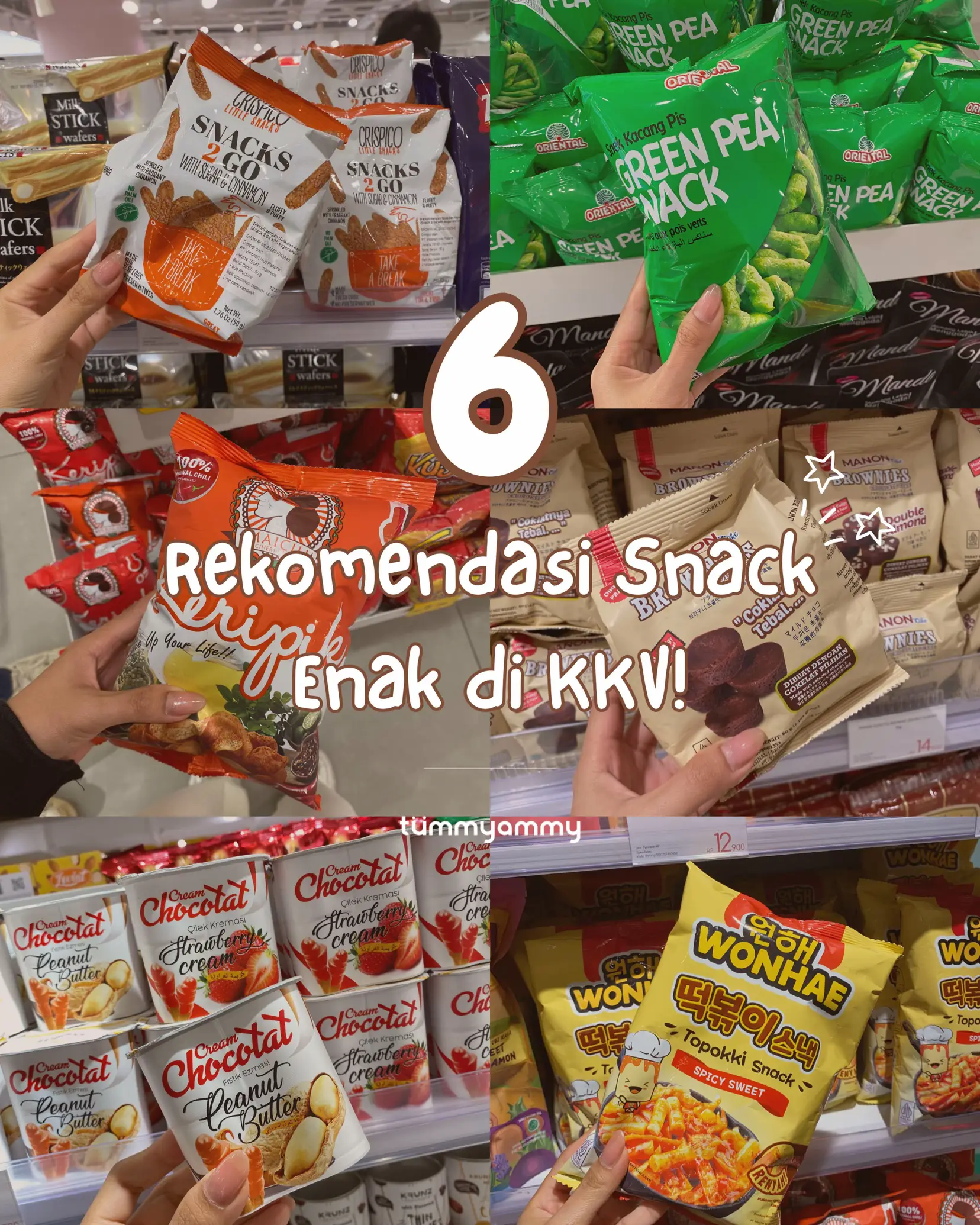 6 Rekomendasi Snacks Paling Enak di KKV🫶 | Galeri diposting oleh ...