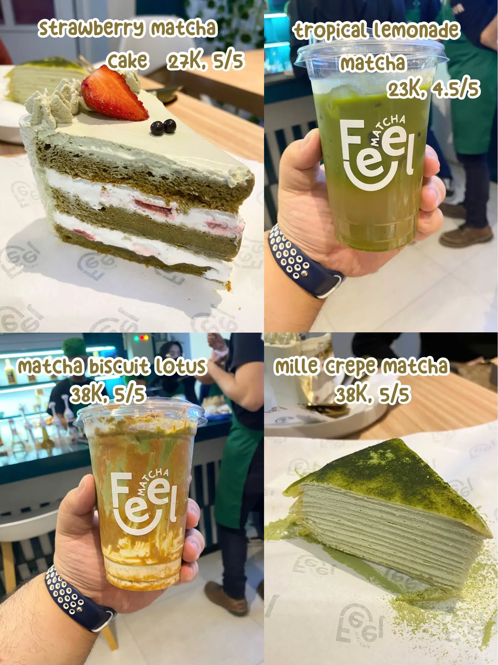 REKOMENDASI MENU FEEL MATCHA PALING ENAK!! | Galeri diposting oleh ...